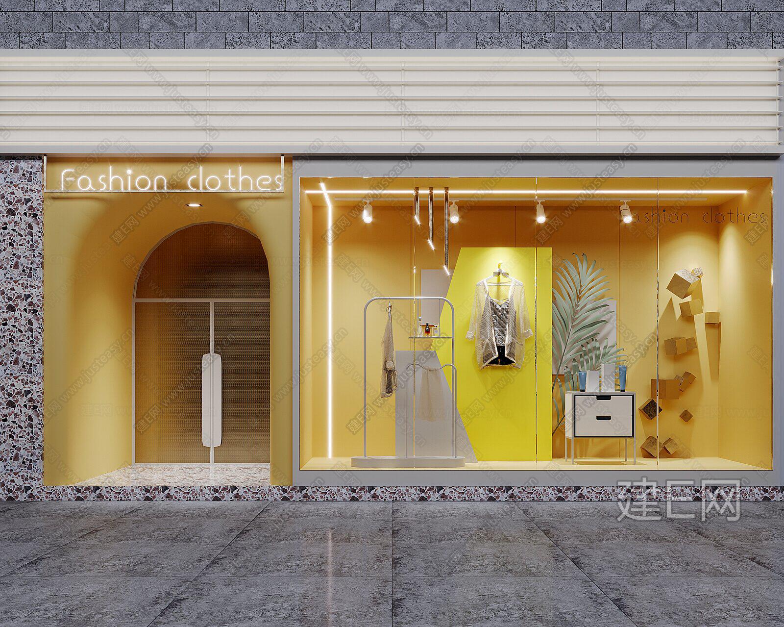 【现代服装店橱窗3d模型】建e网现代服装店橱窗3d模型下载 Id104744452 打造3d现代服装店橱窗模型免费下载平台
