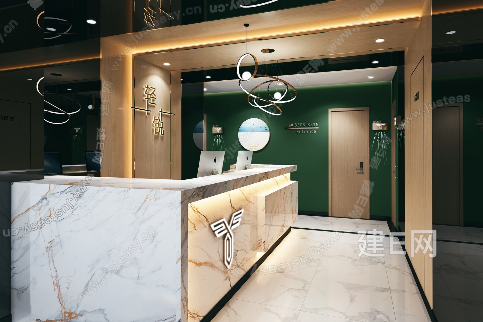 【酒店前台3d模型】建e网酒店前台3d模型下载 Id112871760 打造3d酒店前台模型免费下载平台