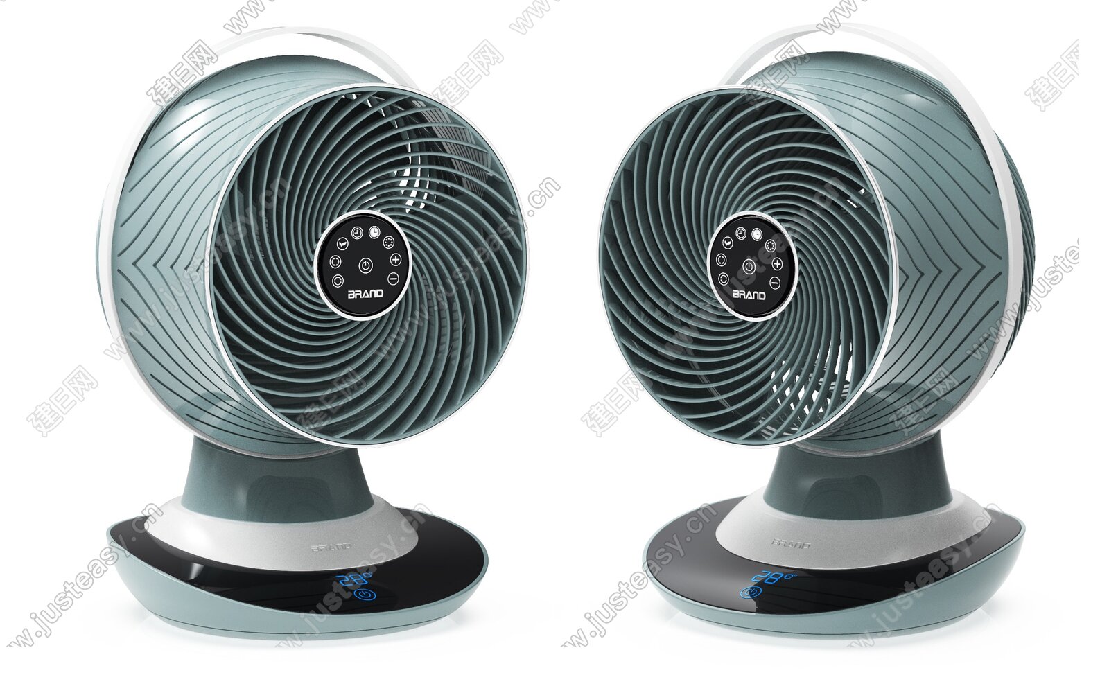 现代循环扇3d模型下载_3d现代循环扇模型下载_3d现代循环扇max模型免费下载_建E室内设计网