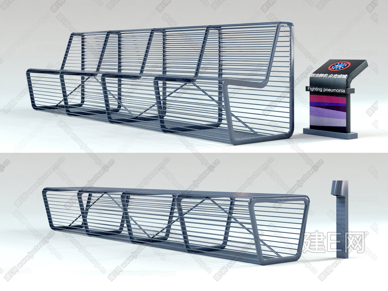 【现代公共座椅3d模型】建e网现代公共座椅3d模型下载 Id117328585 打造3d现代公共座椅模型免费下载平台