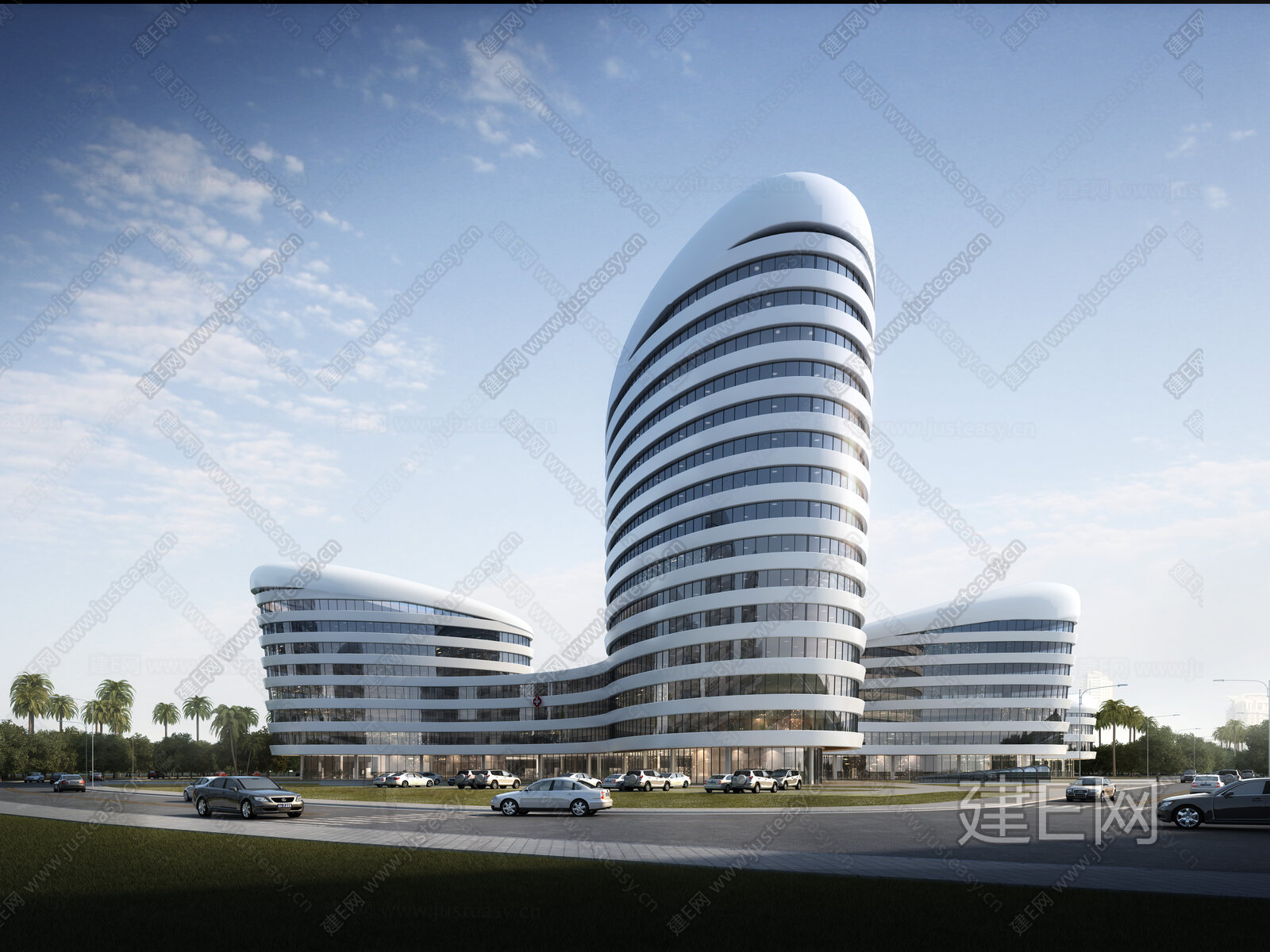 【现代建筑3d模型】建e网现代建筑3d模型下载 Id117329351 打造3d现代建筑模型免费下载平台