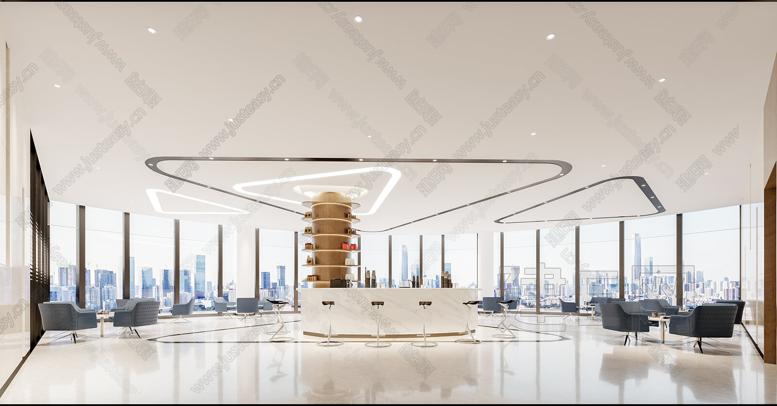【现代公司休息区3d模型】建e网现代公司休息区3d模型下载 Id106384933 打造3d现代公司休息区模型免费下载平台
