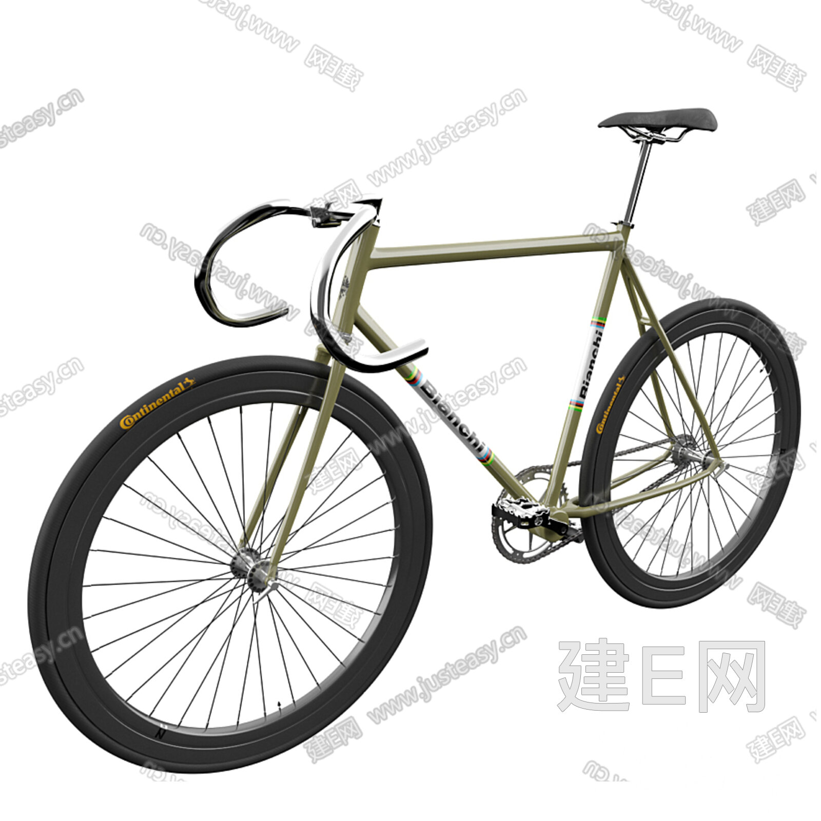 【现代自行车3d模型】建e网现代自行车3d模型下载 Id102059526 打造3d现代自行车模型免费下载平台