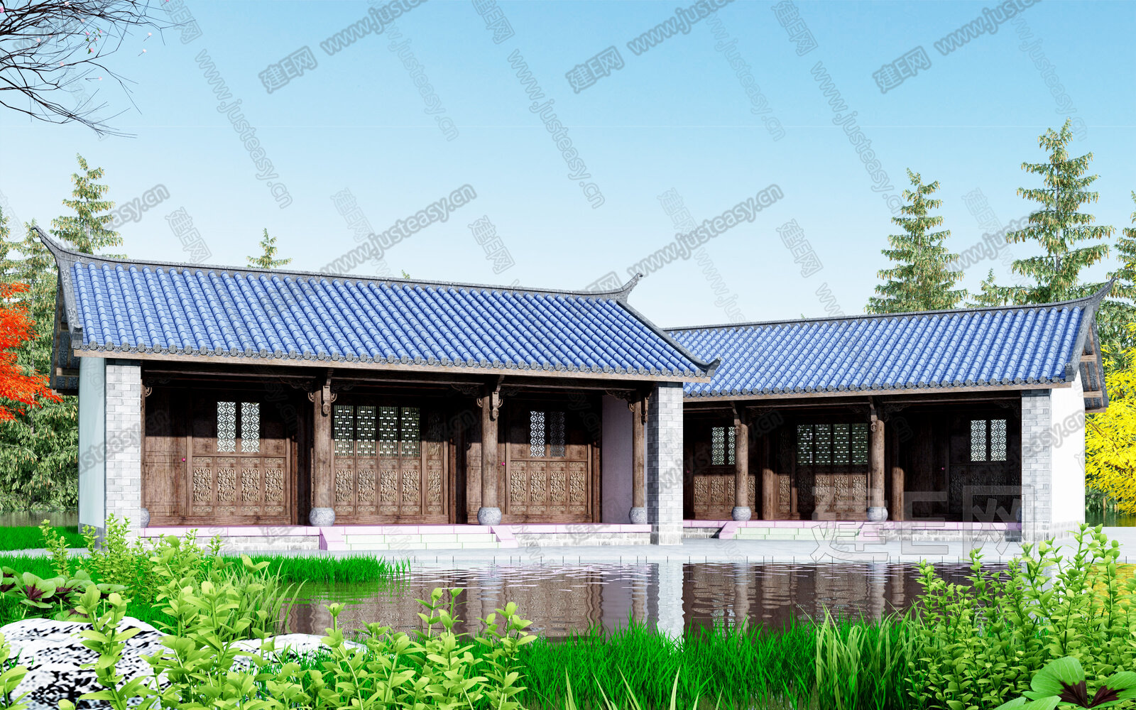 【中式古建3d模型3d模型】建e网中式古建3d模型3d模型下载 Id113397494 打造3d中式古建3d模型模型免费下载平台