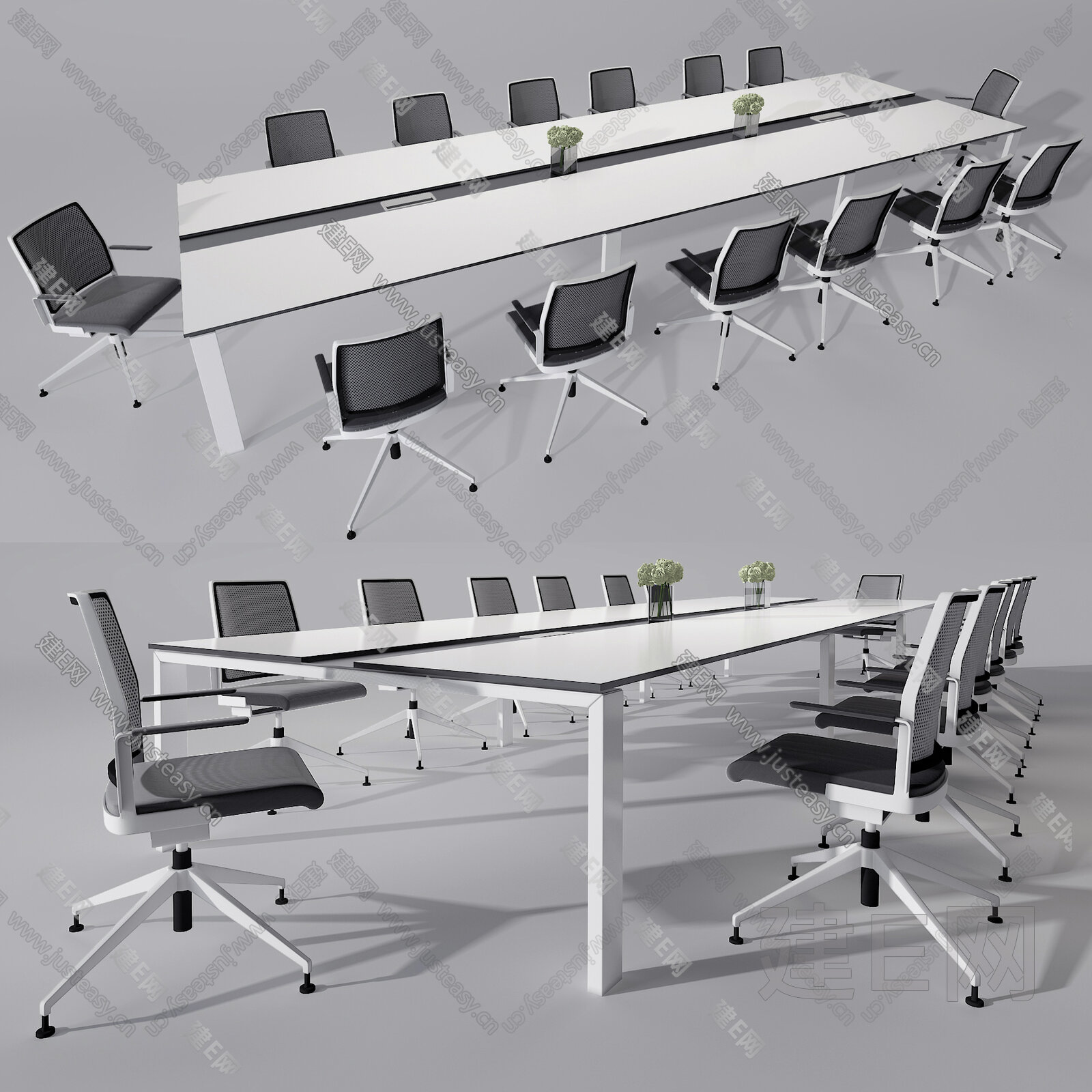 【现代会议桌椅3d模型】建e网现代会议桌椅3d模型下载 Id111169092 打造3d现代会议桌椅模型免费下载平台