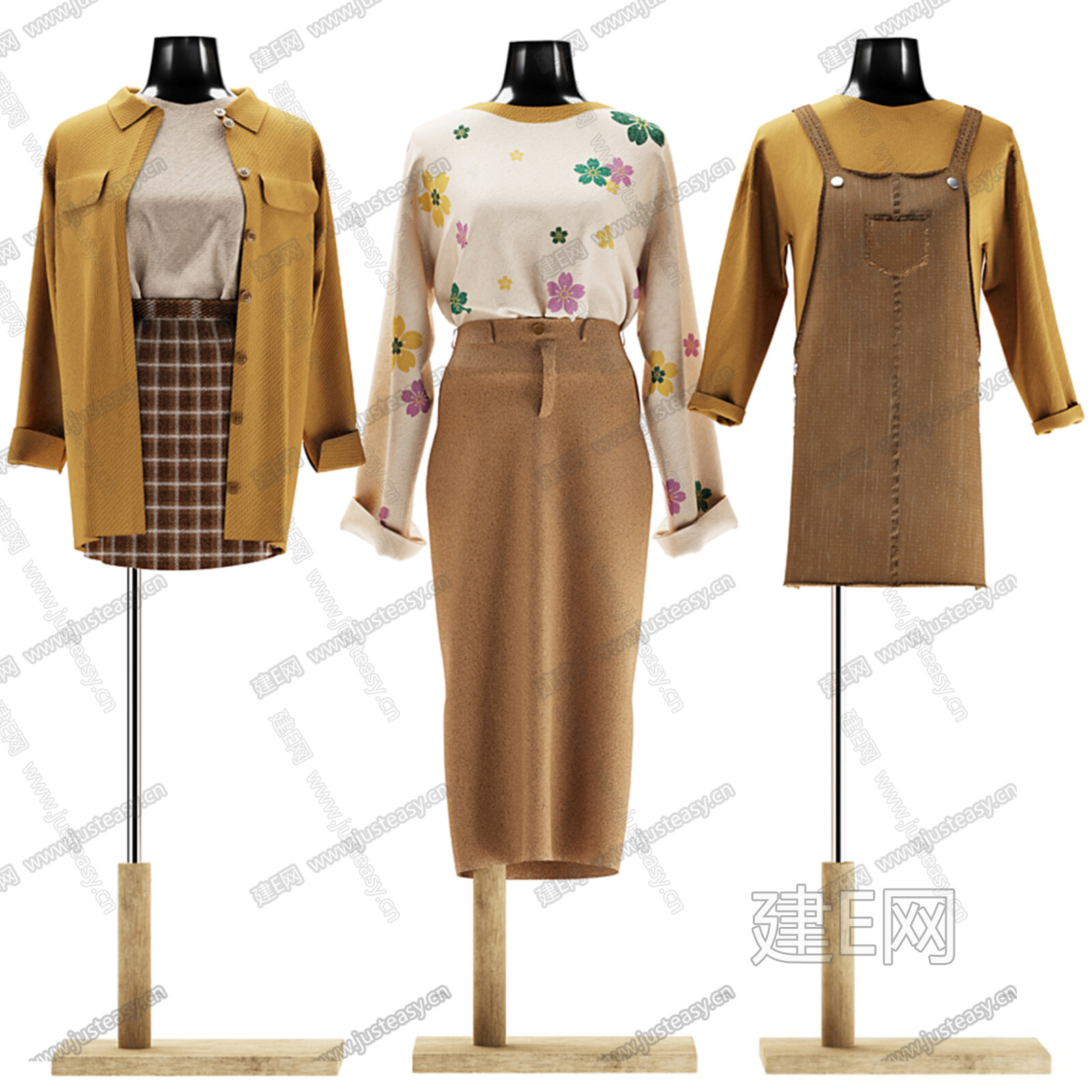 【现代服装模特3d模型】建e网现代服装模特3d模型下载 Id112742062 打造3d现代服装模特模型免费下载平台
