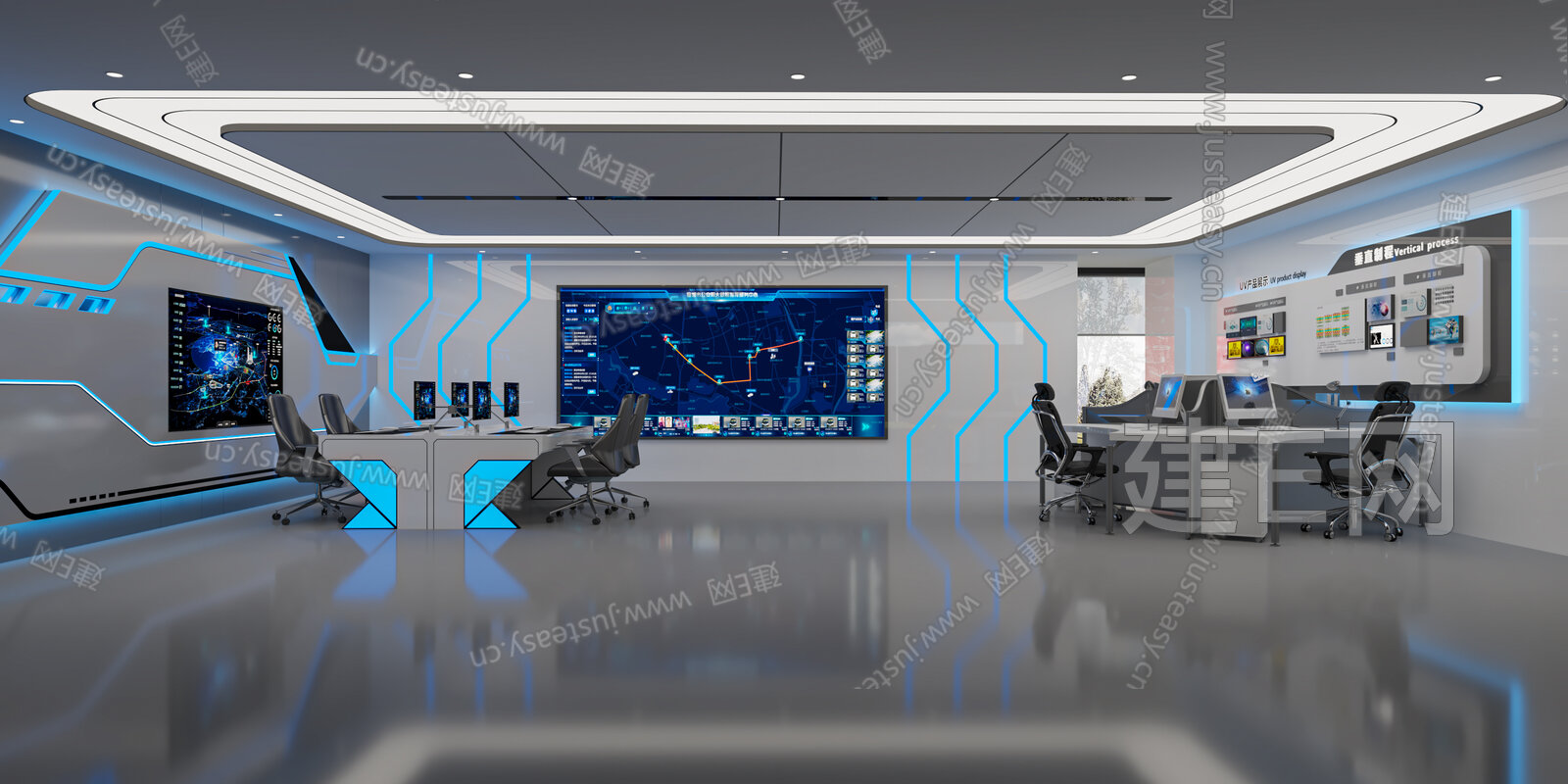 【现代指挥控制室3d模型】建e网现代指挥控制室3d模型下载 Id104813026 打造3d现代指挥控制室模型免费下载平台