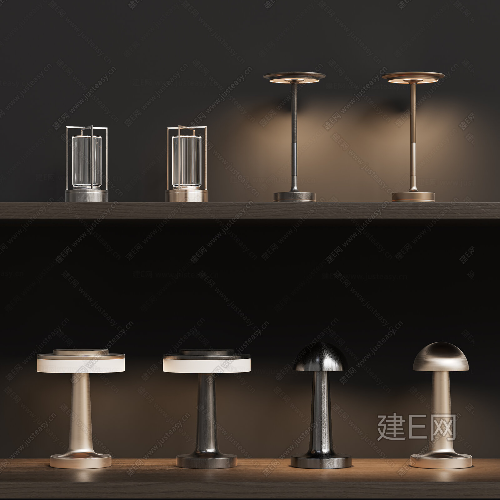 【现代台灯3d模型】建e网现代台灯3d模型下载 Id111825228 打造3d现代台灯模型免费下载平台