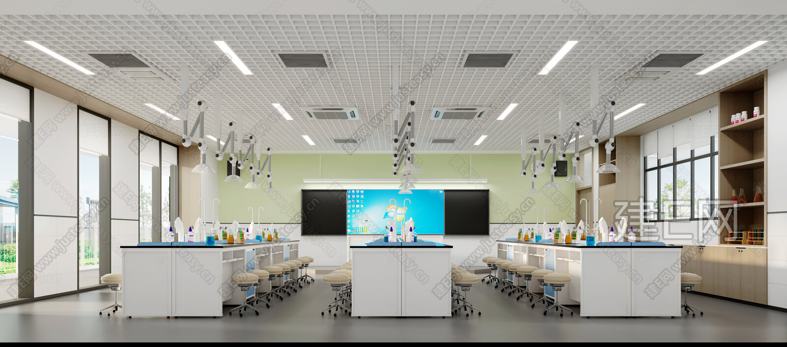 【现代化学实验室3d模型】建e网现代化学实验室3d模型下载 Id112349606 打造3d现代化学实验室模型免费下载平台