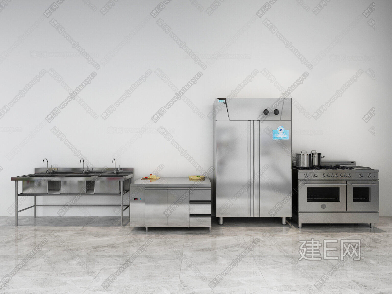 【现代酒店后厨3d模型】建e网现代酒店后厨3d模型下载 Id101404795 打造3d现代酒店后厨模型免费下载平台