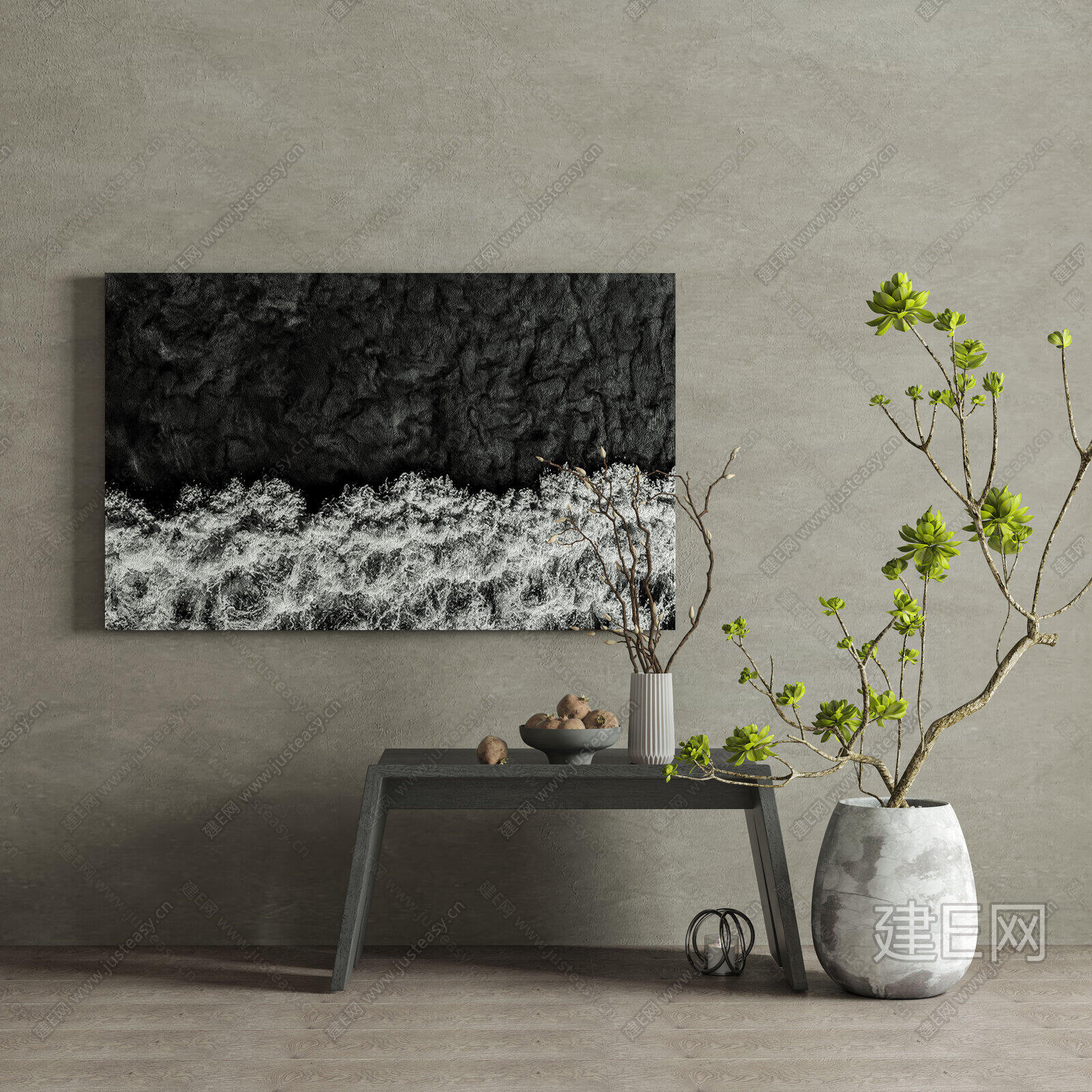 【侘寂风装饰画3d模型】建e网侘寂风装饰画3d模型下载 Id110973128 打造3d侘寂风装饰画模型免费下载平台