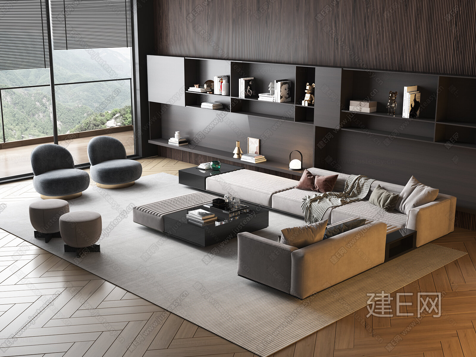 【现代沙发茶几组合3d模型】建e网现代沙发茶几组合3d模型下载 Id111104037 打造3d现代沙发茶几组合模型免费下载平台