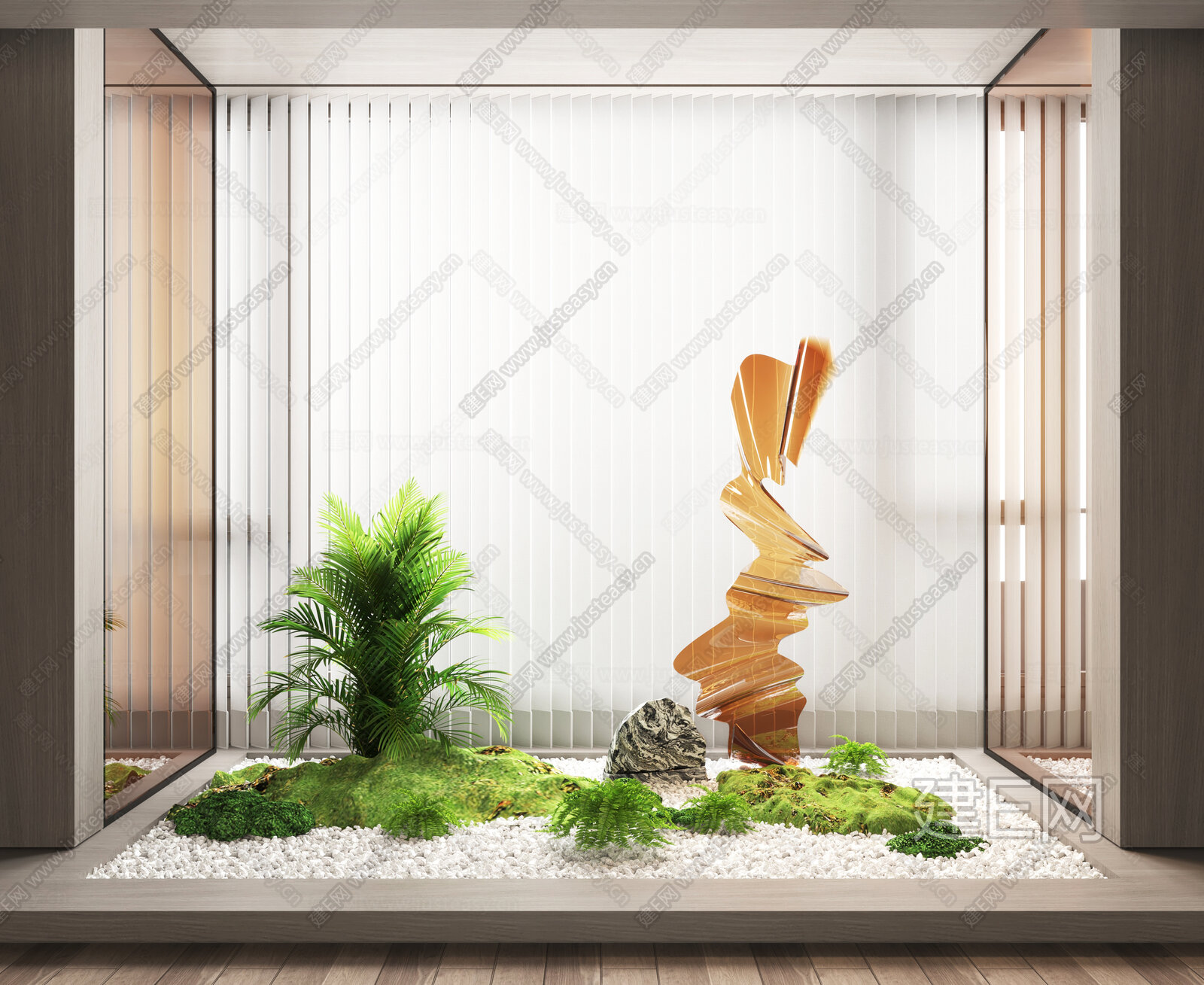 【现代室内造景3d模型】建e网现代室内造景3d模型下载 Id105075612 打造3d现代室内造景模型免费下载平台