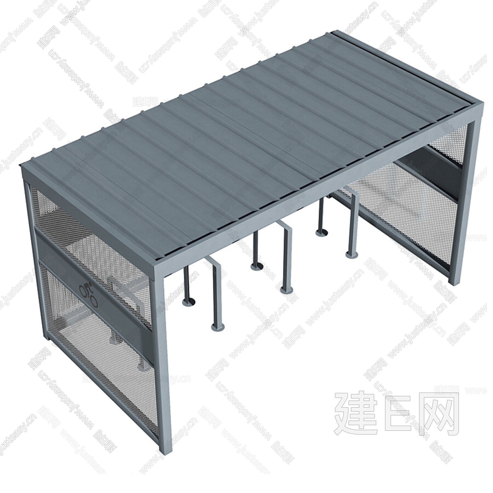 【现代钢结构3d模型】建e网现代钢结构3d模型下载 Id105599862 打造3d现代钢结构模型免费下载平台