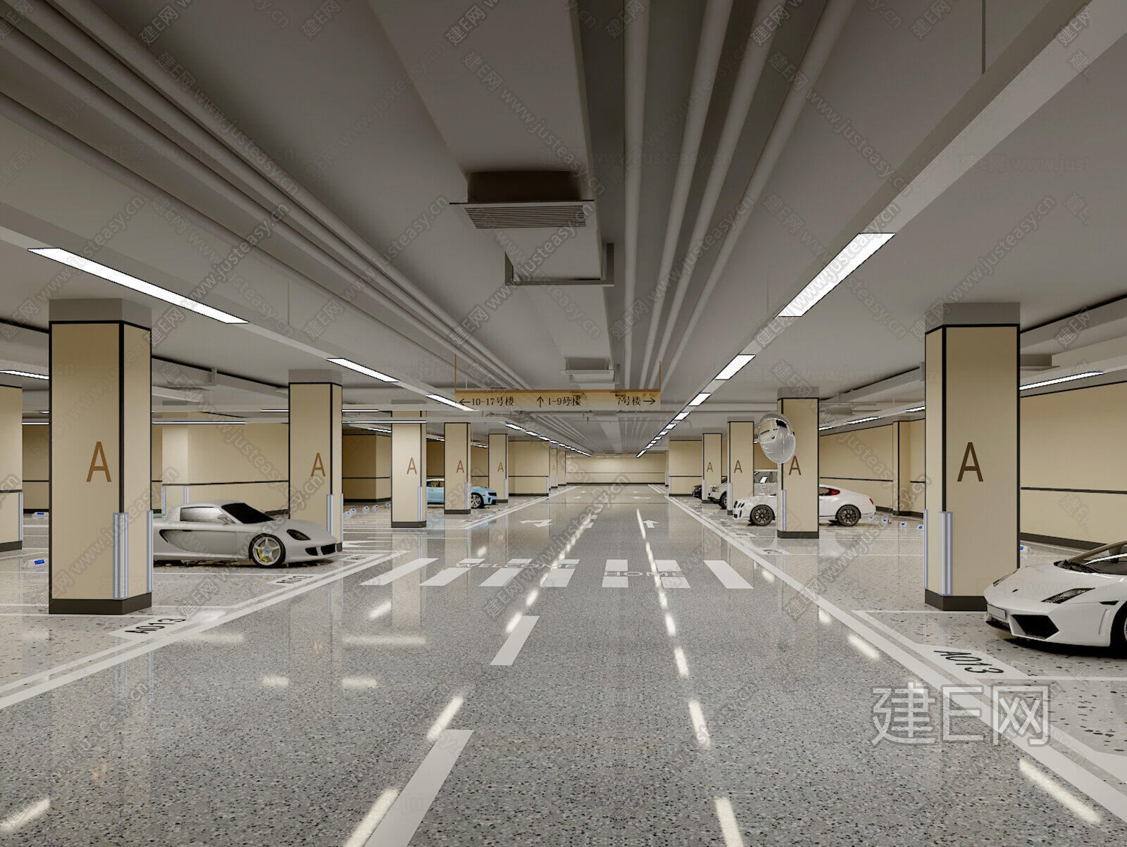 【现代车库3d模型】建e网现代车库3d模型下载 Id107762434 打造3d现代车库模型免费下载平台