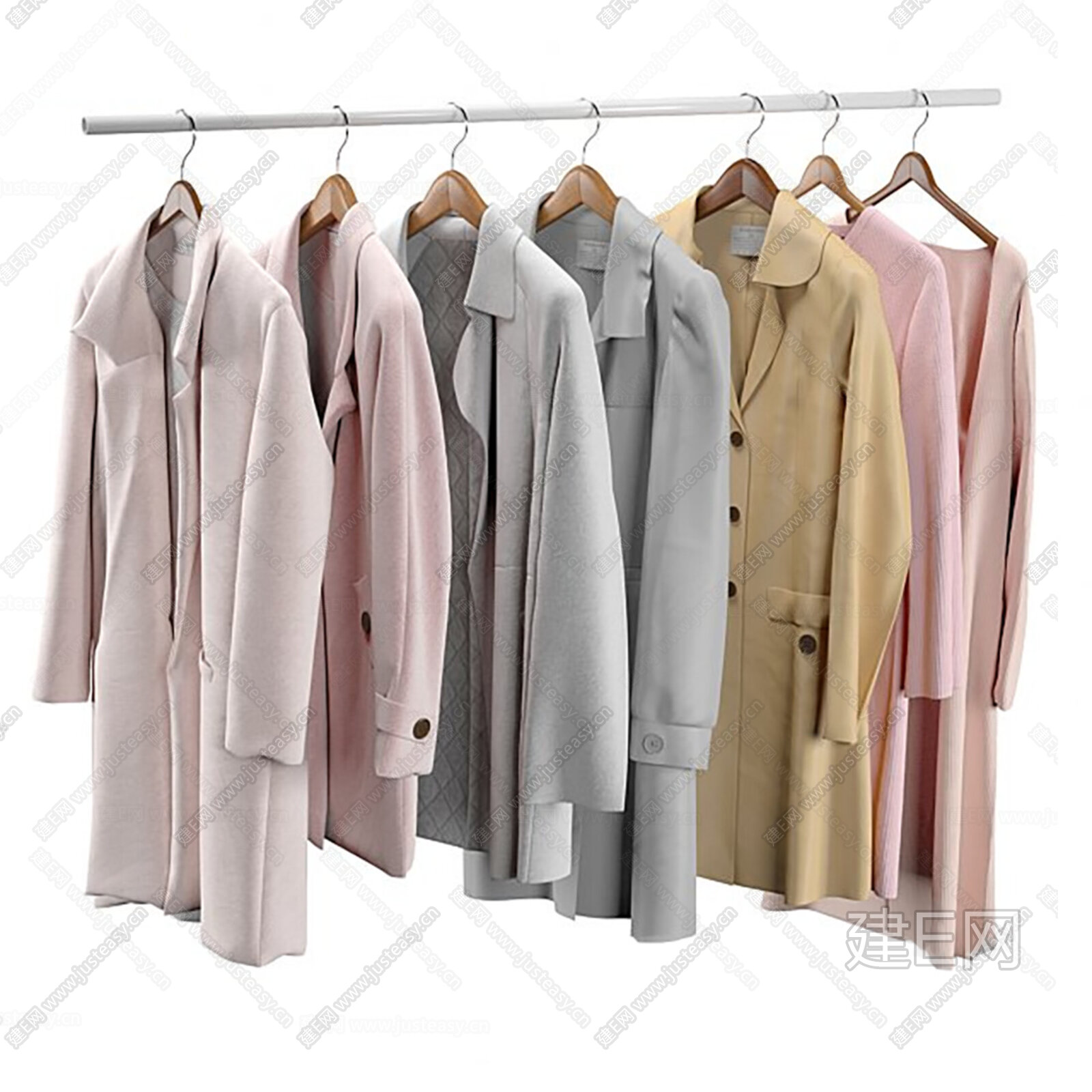 【现代服装3d模型】建e网现代服装3d模型下载 Id102519703 打造3d现代服装模型免费下载平台