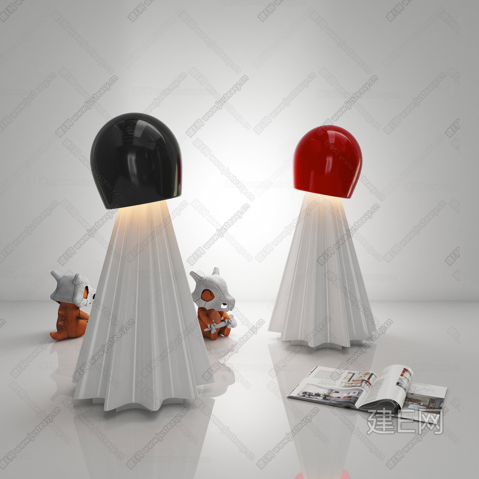 【现代台灯3d模型】建e网现代台灯3d模型下载 Id114905884 打造3d现代台灯模型免费下载平台