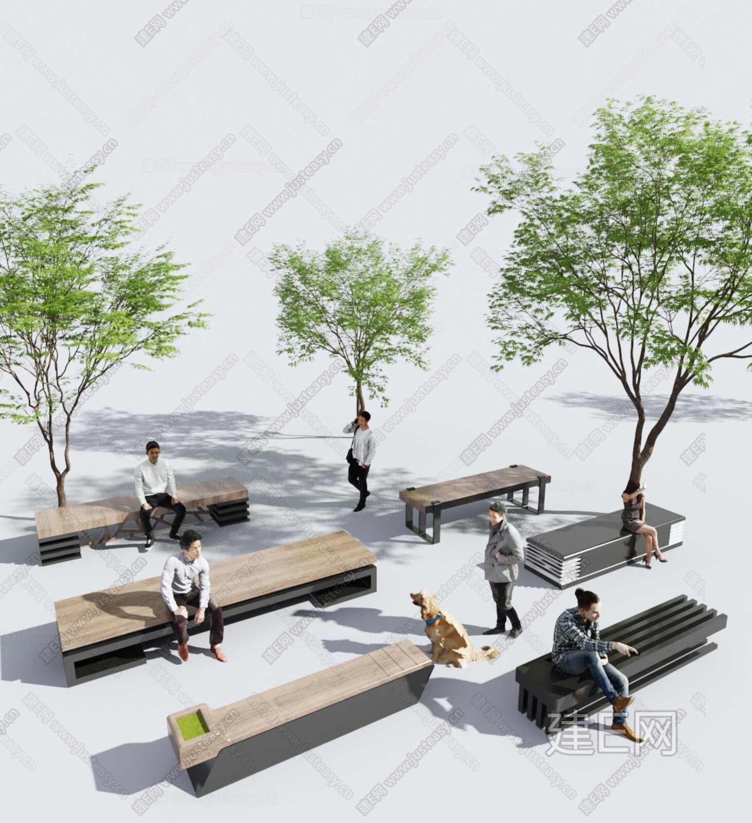 【现代户外座椅3d模型】建e网现代户外座椅3d模型下载 Id115692419 打造3d现代户外座椅模型免费下载平台