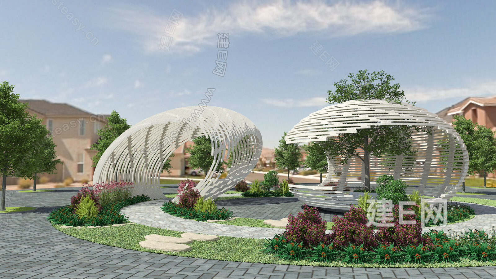 【现代艺术长廊3d模型】建e网现代艺术长廊3d模型下载 Id115626968 打造3d现代艺术长廊模型免费下载平台