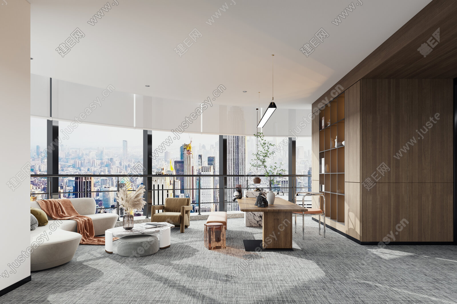 【现代办公室休息区3d模型】建e网现代办公室休息区3d模型下载 Id109204344 打造3d现代办公室休息区模型免费下载平台