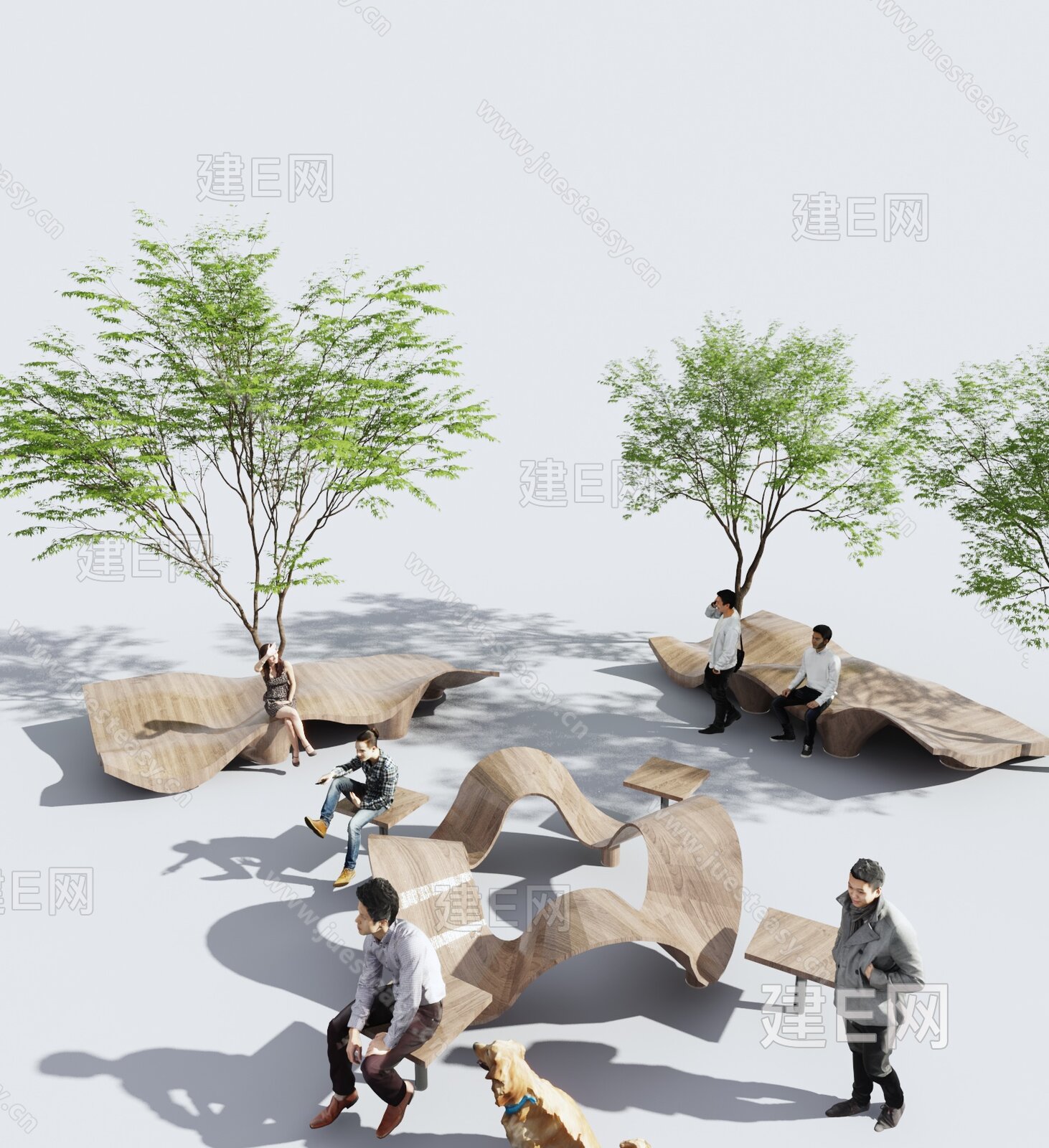 【现代户外座椅3d模型】建e网现代户外座椅3d模型下载 Id112481064 打造3d现代户外座椅模型免费下载平台