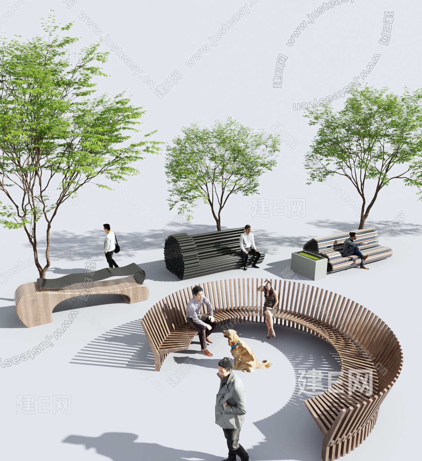 【现代户外座椅3d模型】建e网现代户外座椅3d模型下载 Id112481055 打造3d现代户外座椅模型免费下载平台