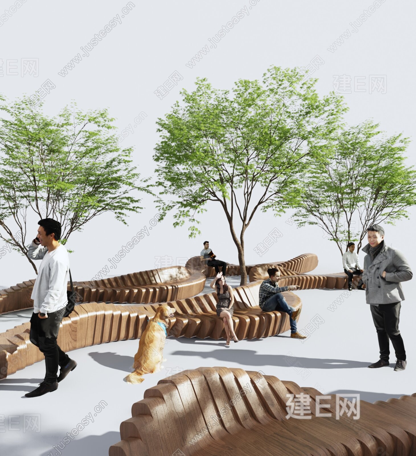 【现代户外座椅3d模型】建e网现代户外座椅3d模型下载 Id112612203 打造3d现代户外座椅模型免费下载平台