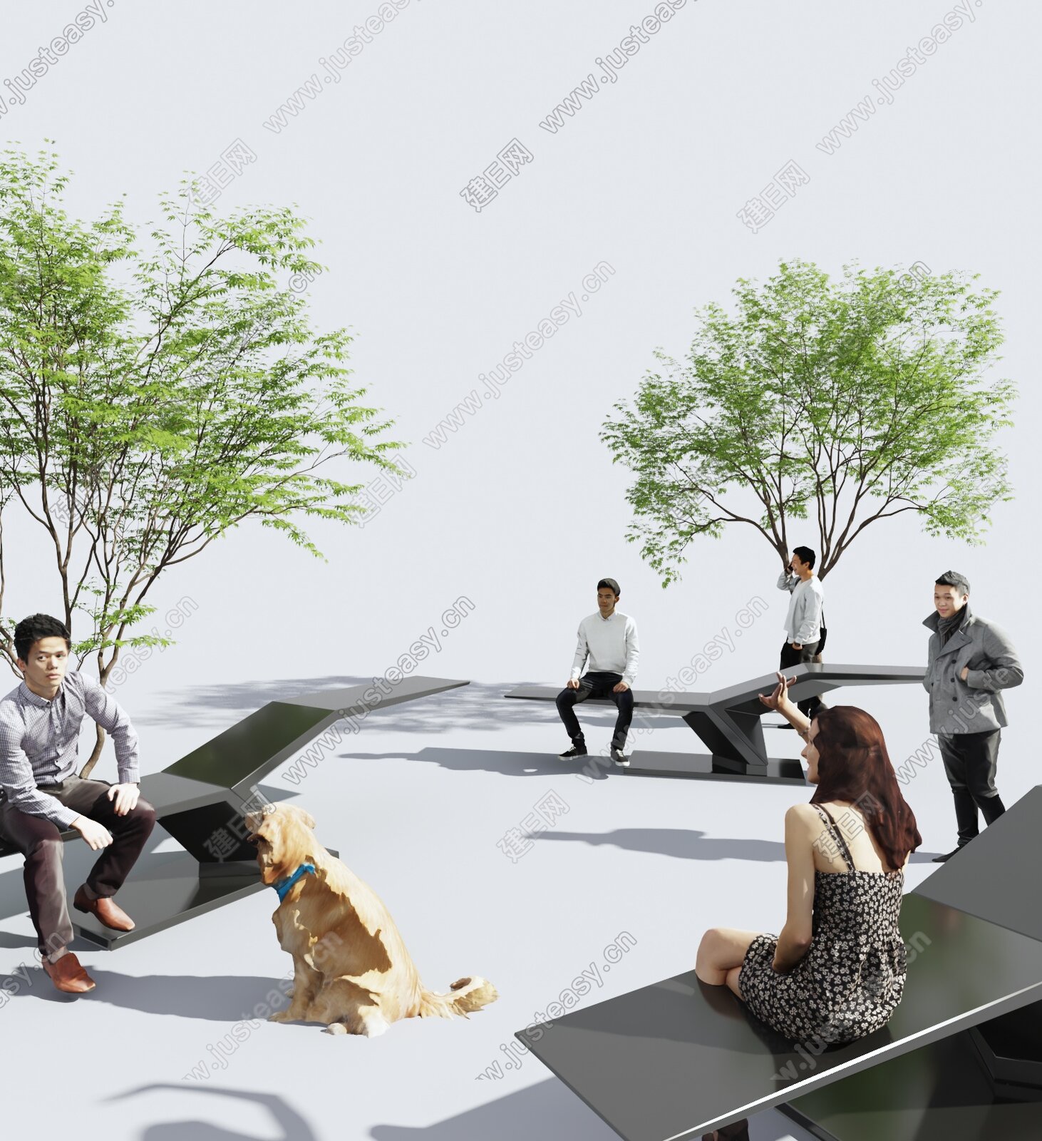 【现代户外座椅3d模型】建e网现代户外座椅3d模型下载 Id112415549 打造3d现代户外座椅模型免费下载平台