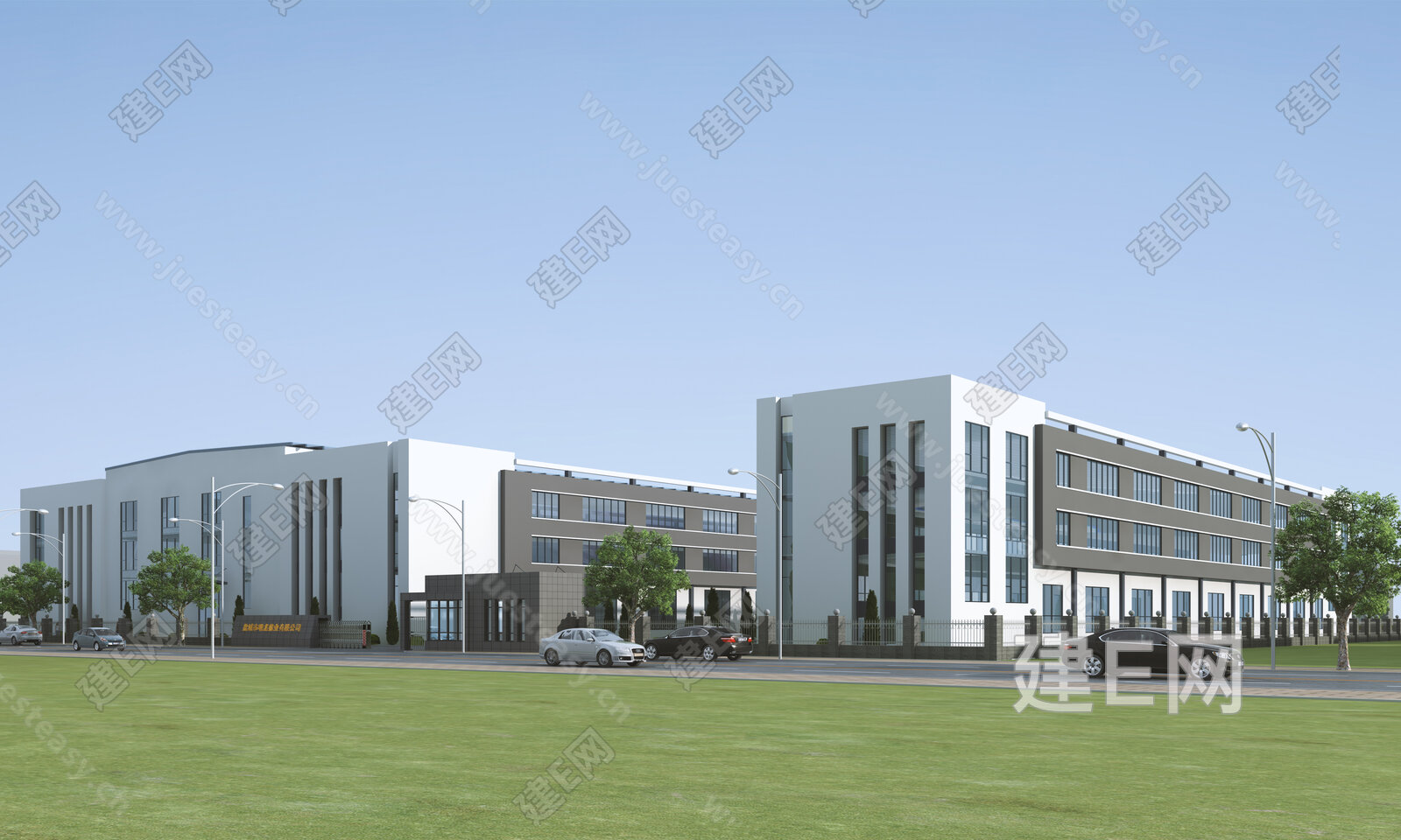【现代工业厂房鸟瞰3d模型】建e网现代工业厂房鸟瞰3d模型下载 Id113202053 打造3d现代工业厂房鸟瞰模型免费下载平台