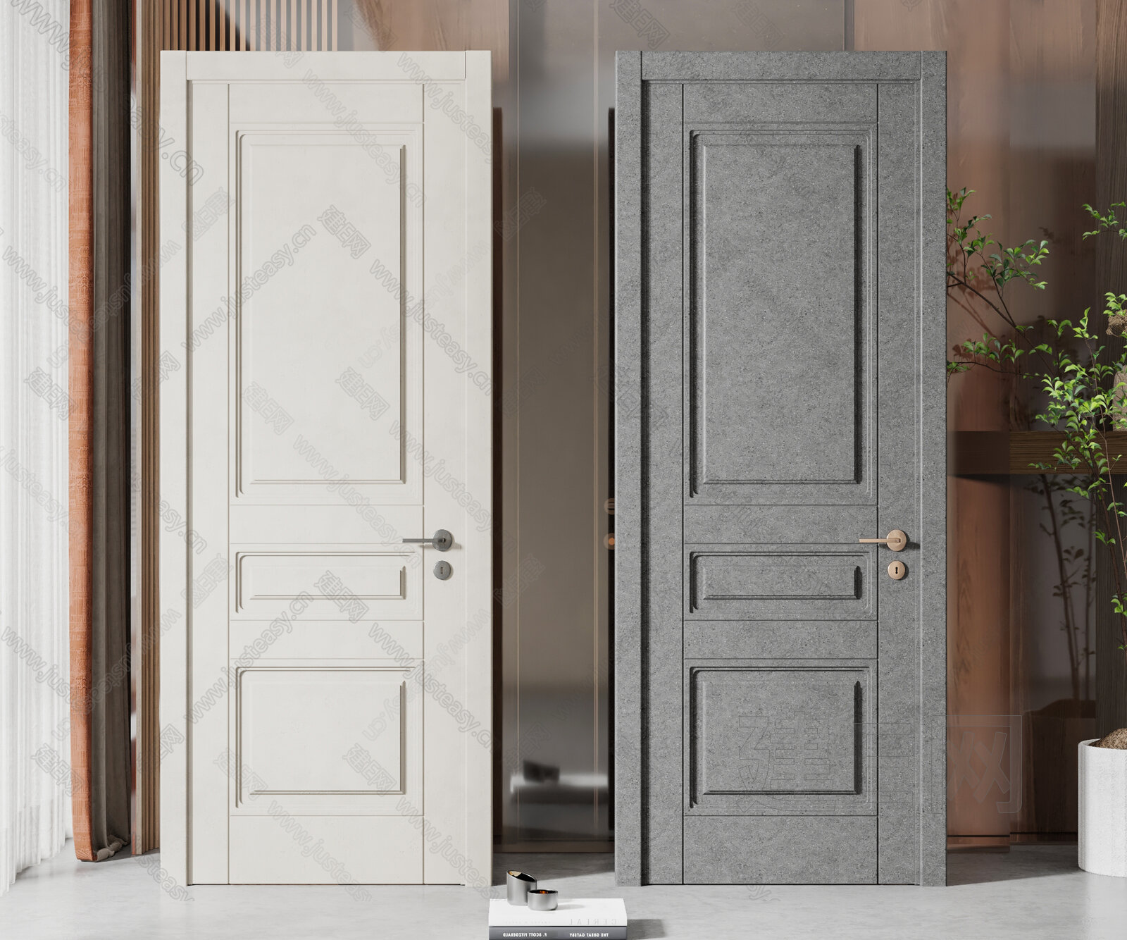 【现代门3d模型】建e网现代门3d模型下载 Id105009827 打造3d现代门模型免费下载平台
