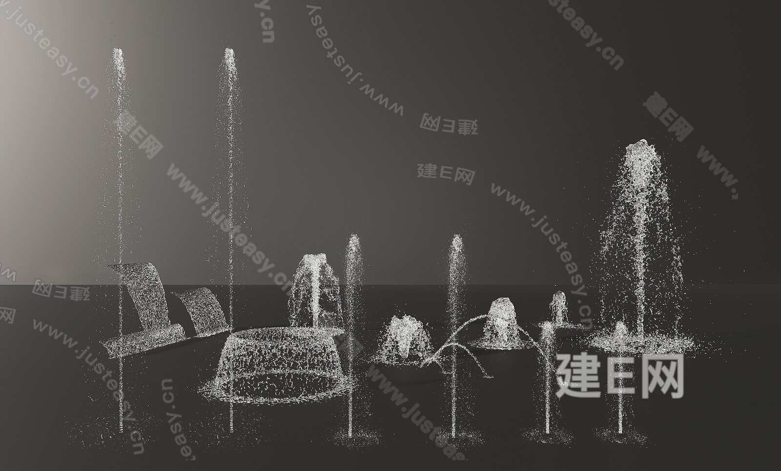 【现代喷泉3d模型3d模型】建e网现代喷泉3d模型3d模型下载 Id105730576 打造3d现代喷泉3d模型模型免费下载平台