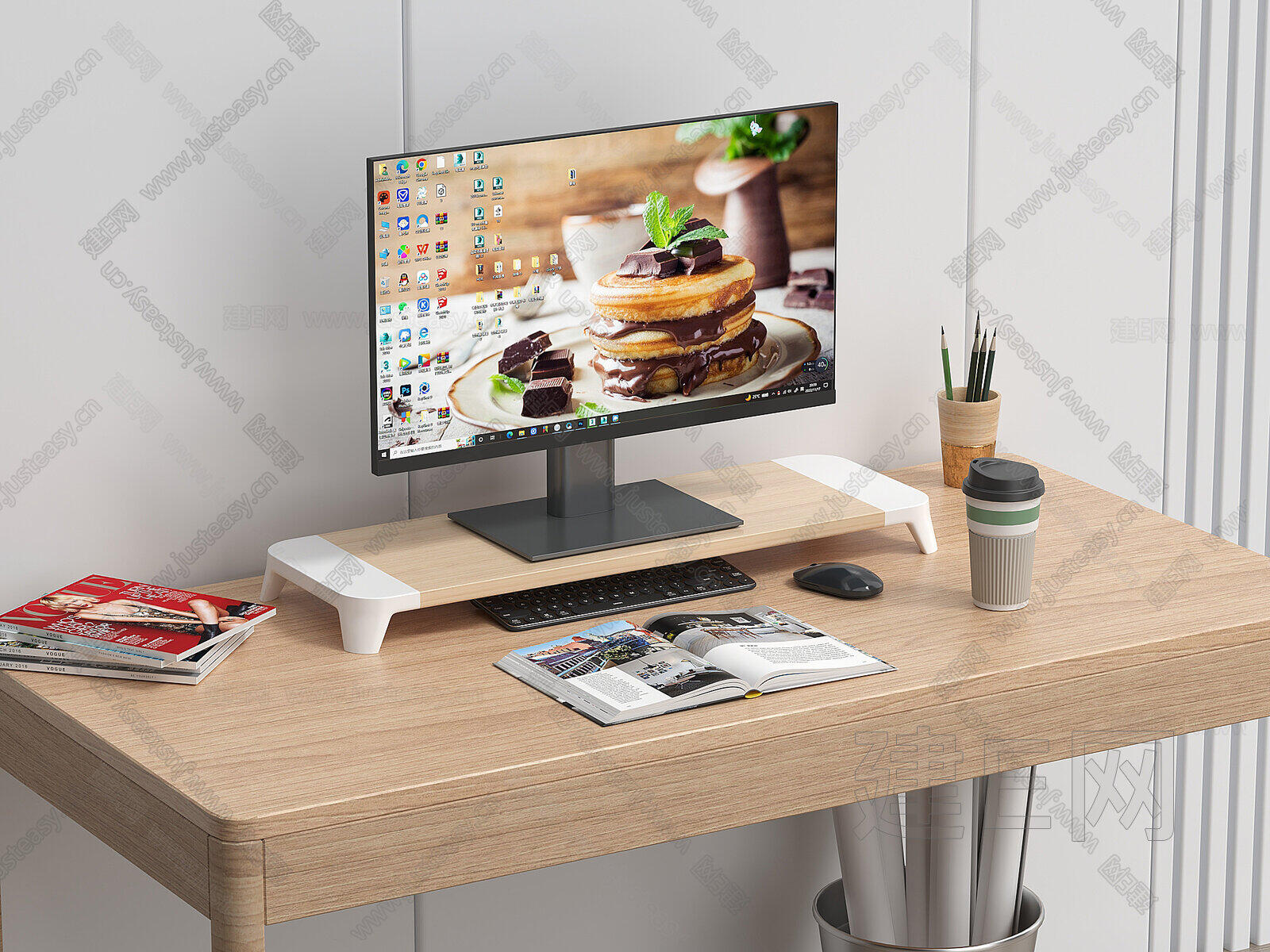 【现代桌面摆件3d模型】建e网现代桌面摆件3d模型下载 Id106385949 打造3d现代桌面摆件模型免费下载平台