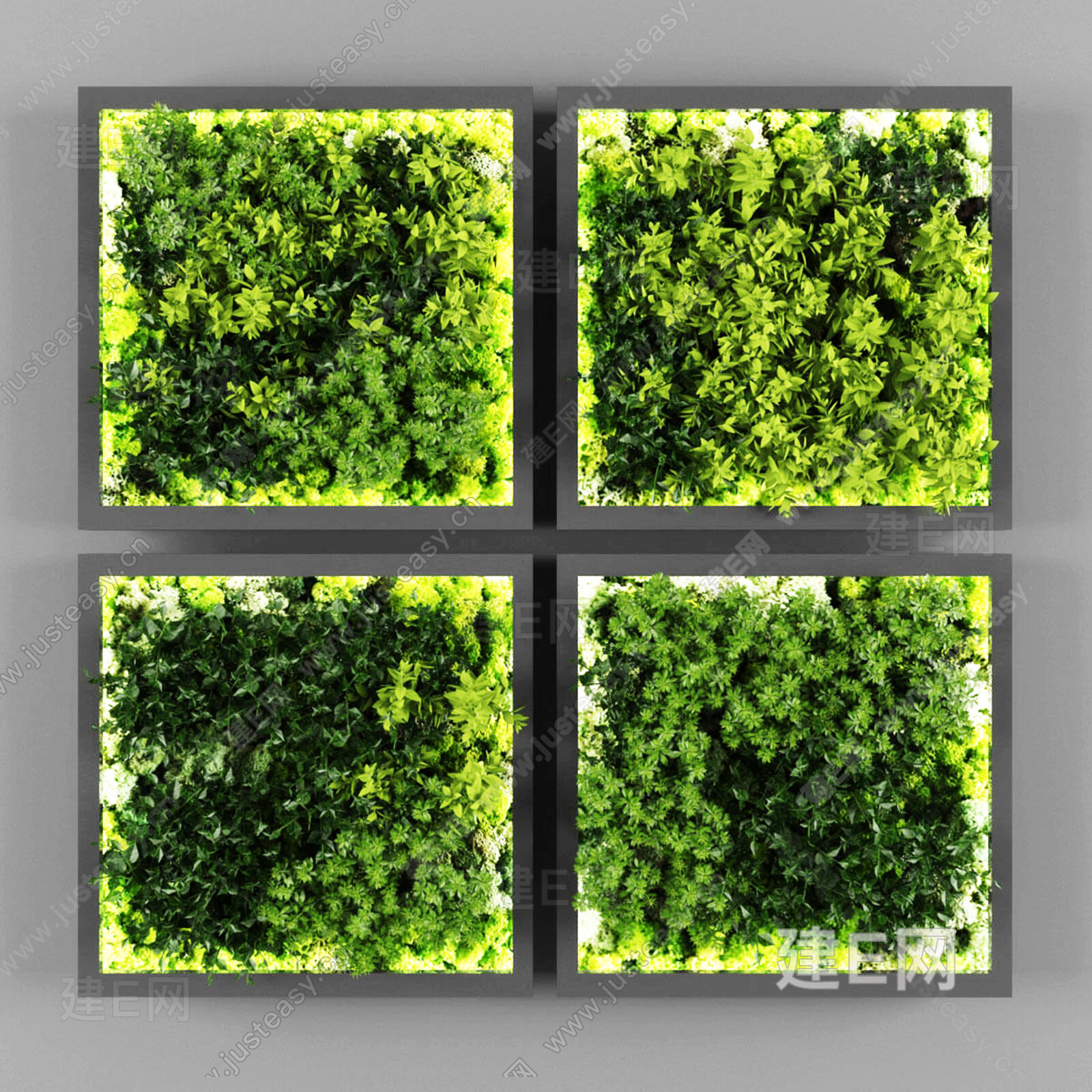【现代绿植墙3d模型】建e网现代绿植墙3d模型下载 Id106517094 打造3d现代绿植墙模型免费下载平台