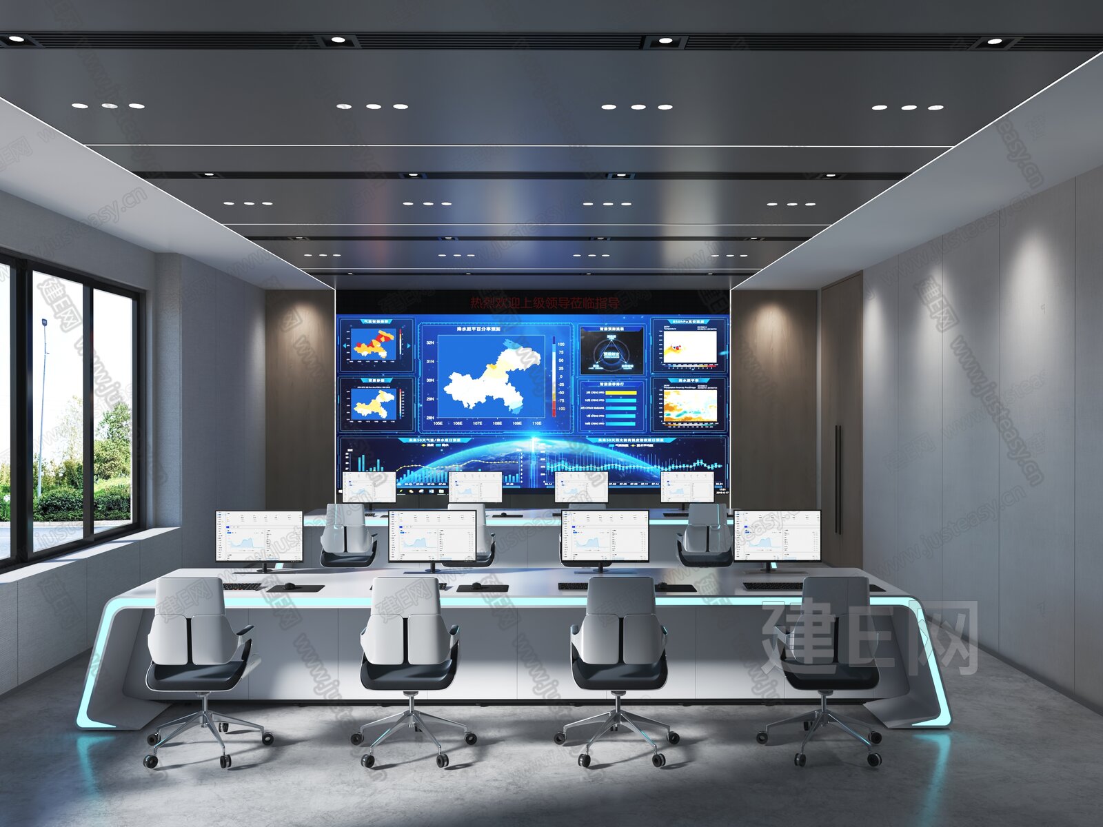 【现代指挥控制室3d模型】建e网现代指挥控制室3d模型下载 Id104288929 打造3d现代指挥控制室模型免费下载平台