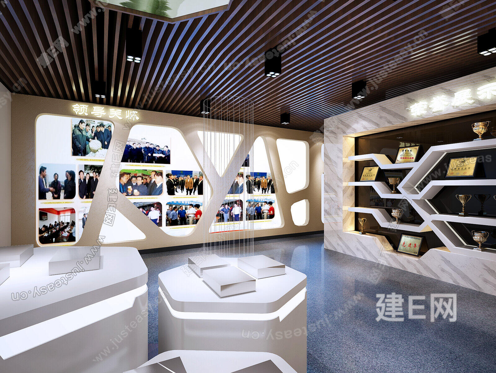 【现代展厅3d模型】建e网现代展厅3d模型下载 Id114709037 打造3d现代展厅模型免费下载平台