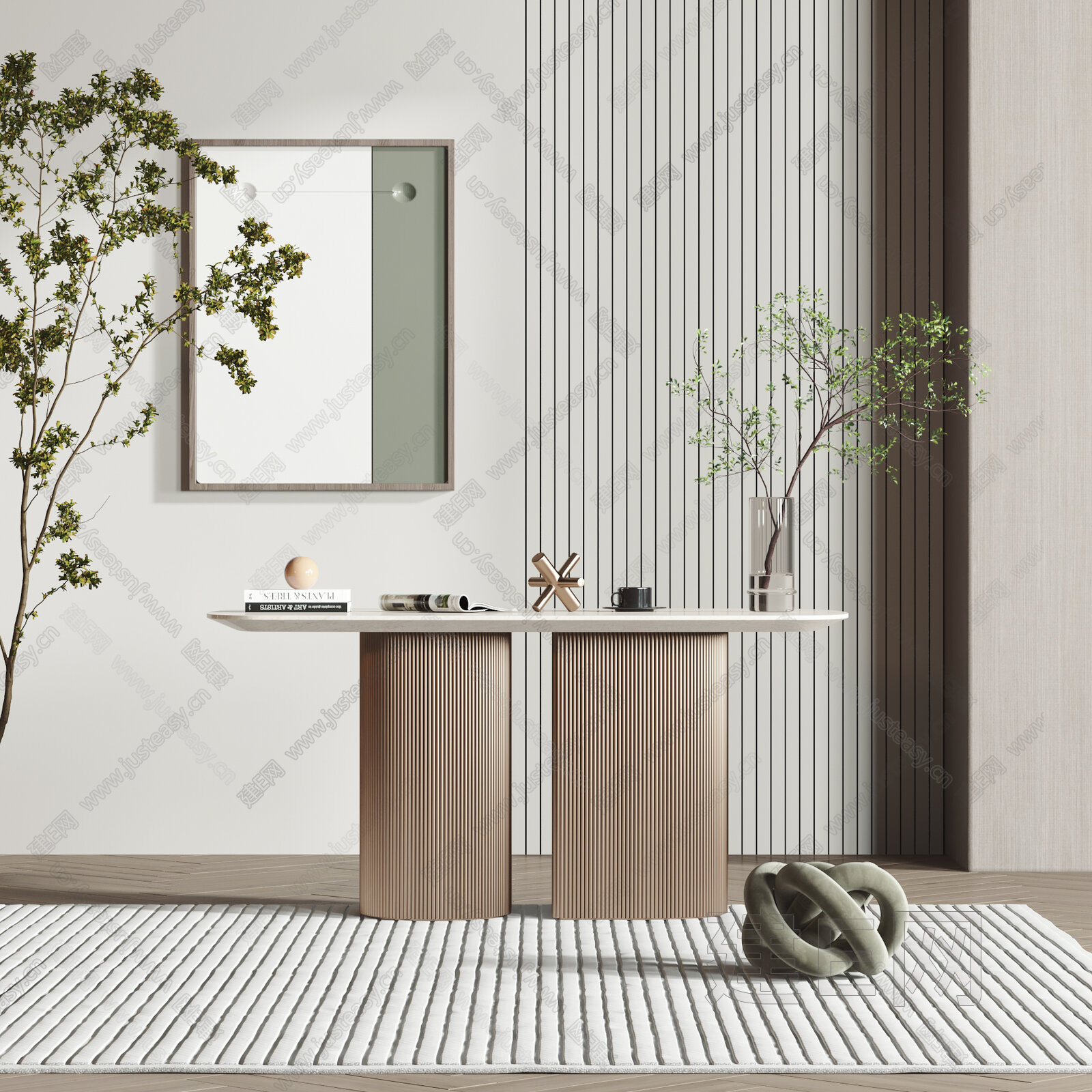 【现代端景台3d模型】建e网现代端景台3d模型下载 Id115888836 打造3d现代端景台模型免费下载平台