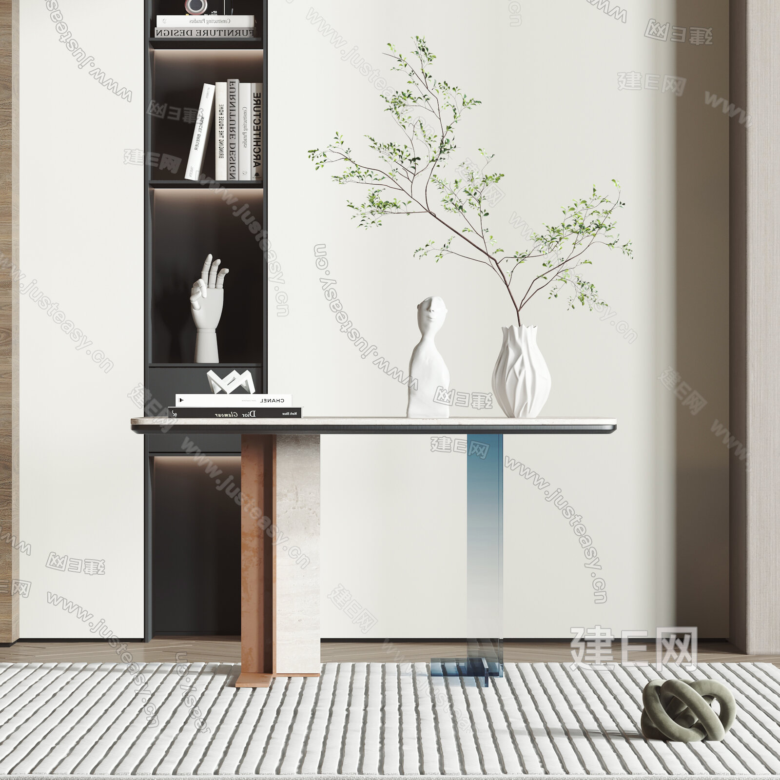 【现代端景台3d模型】建e网现代端景台3d模型下载 Id115888676 打造3d现代端景台模型免费下载平台