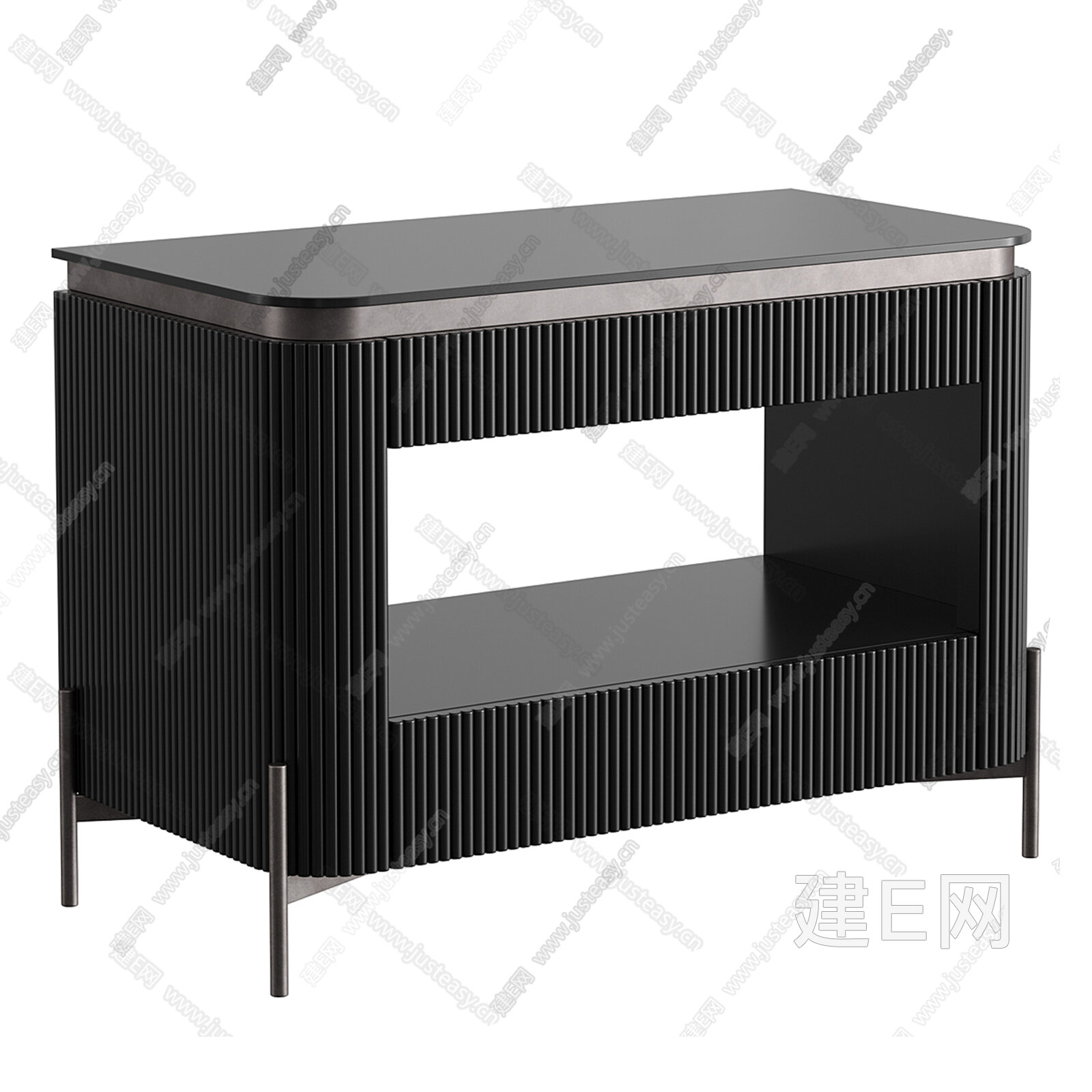 米洛提 Minotti 现代床头柜模型SU模型下载[ID:117263094]_建e网su模型