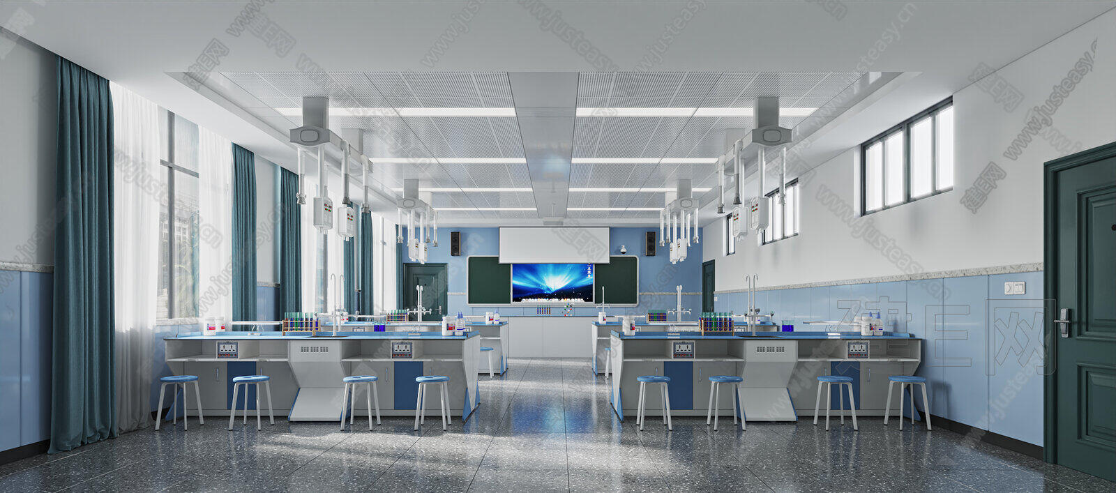【现代化学实验室3d模型】建e网现代化学实验室3d模型下载 Id116019796 打造3d现代化学实验室模型免费下载平台