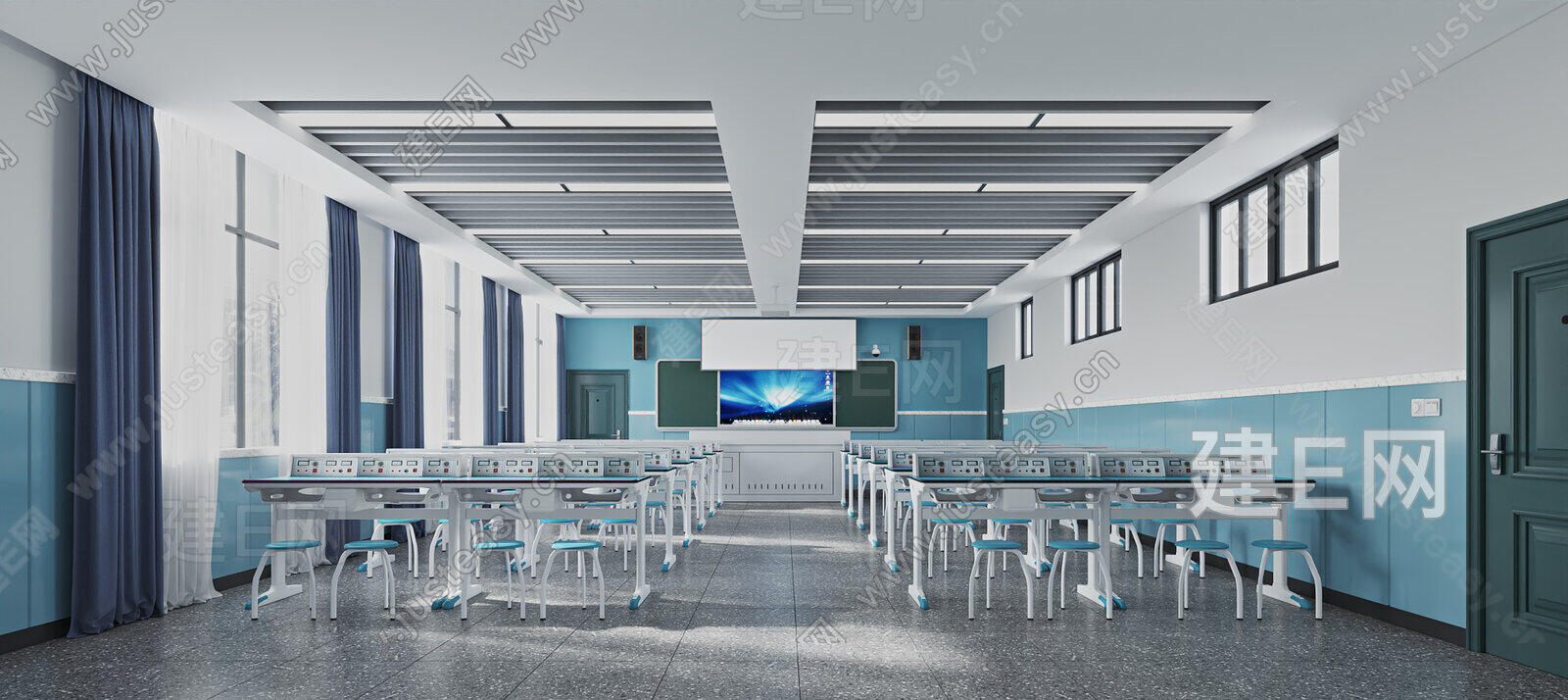 【现代物理实验室3d模型】建e网现代物理实验室3d模型下载 Id116019958 打造3d现代物理实验室模型免费下载平台