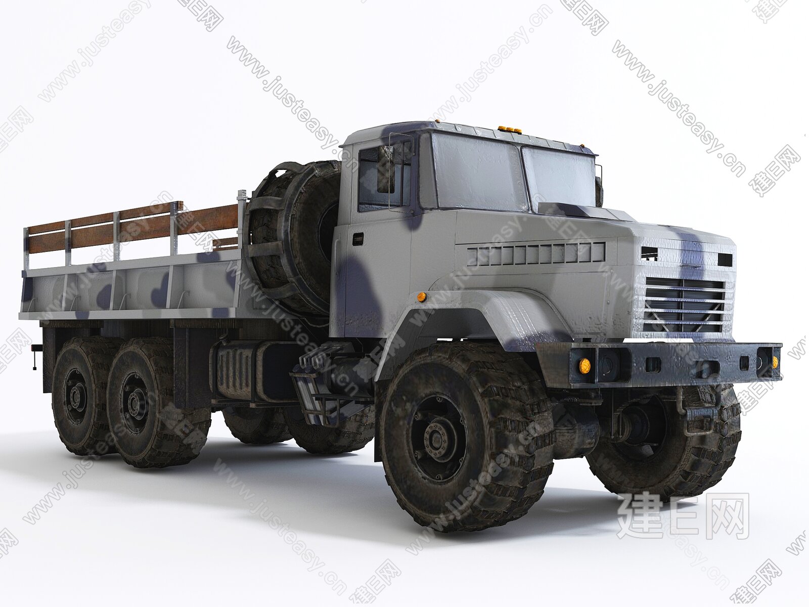 【现代卡车3d模型】建e网现代卡车3d模型下载 Id109400588 打造3d现代卡车模型免费下载平台