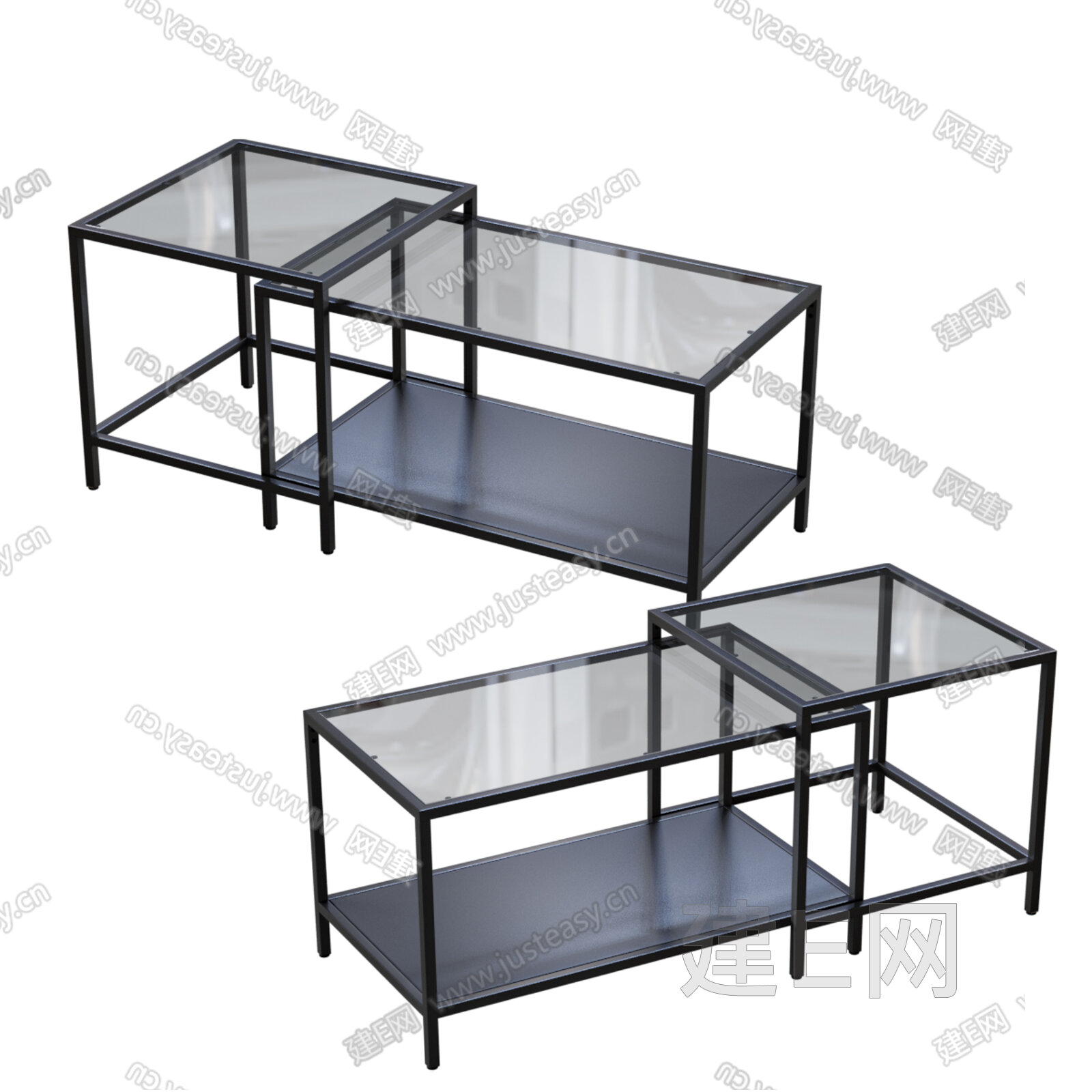 【table VittsjÖ 现代金属茶几3d模型】建e网table VittsjÖ 现代金属茶几3d模型下载 Id110252623