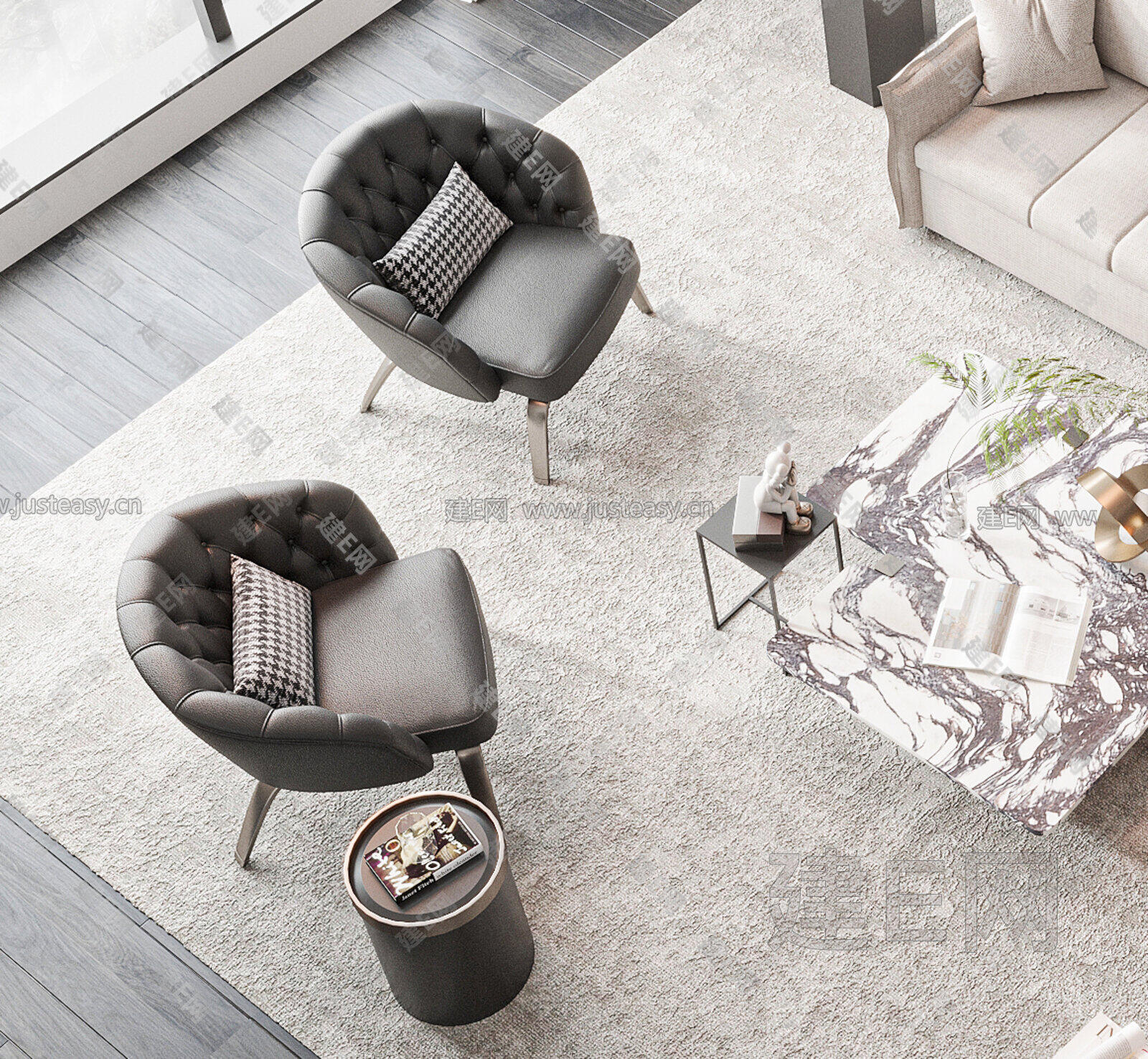 【minotti 米洛提 现代沙发茶几组合3d模型】建e网minotti 米洛提 现代沙发茶几组合3d模型下载 Id112349845