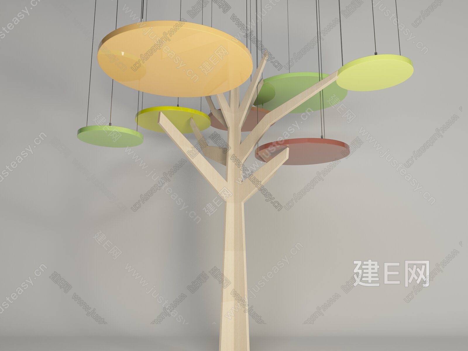 【现代树状装置3d模型】建e网现代树状装置3d模型下载 Id116806228 打造3d现代树状装置模型免费下载平台