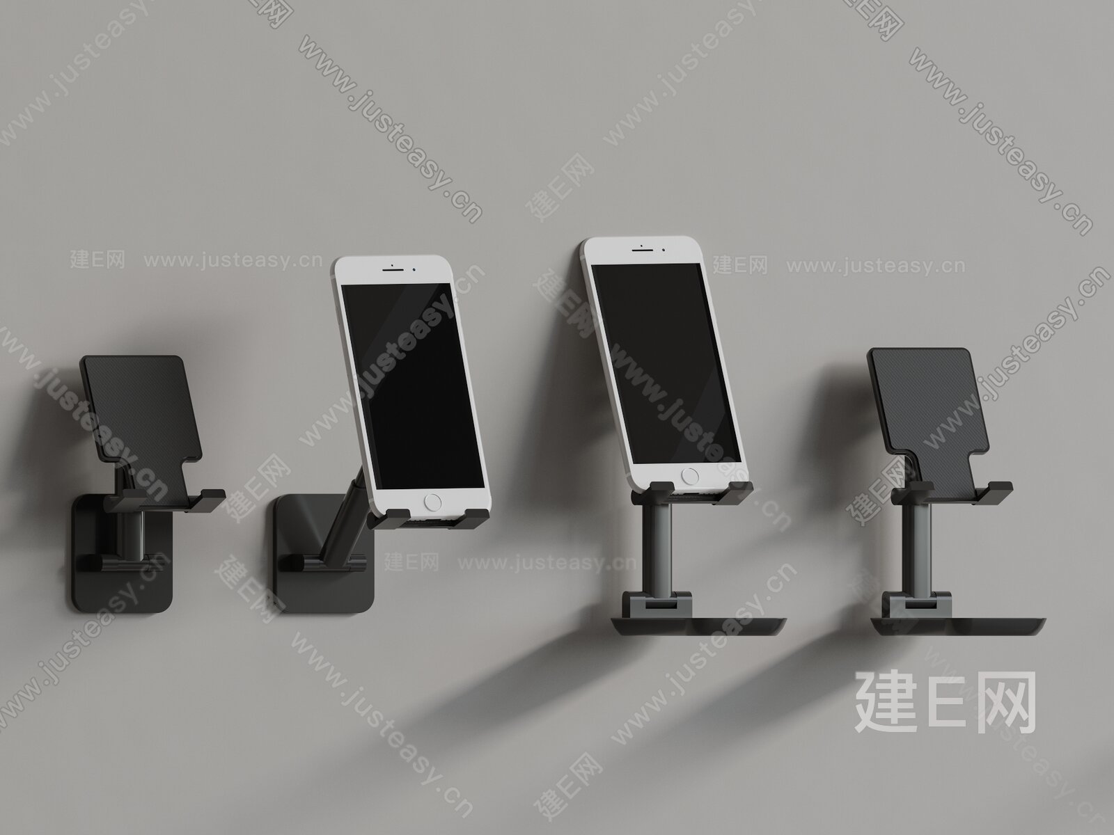 【现代手机支架3d模型】建e网现代手机支架3d模型下载 Id106321317 打造3d现代手机支架模型免费下载平台
