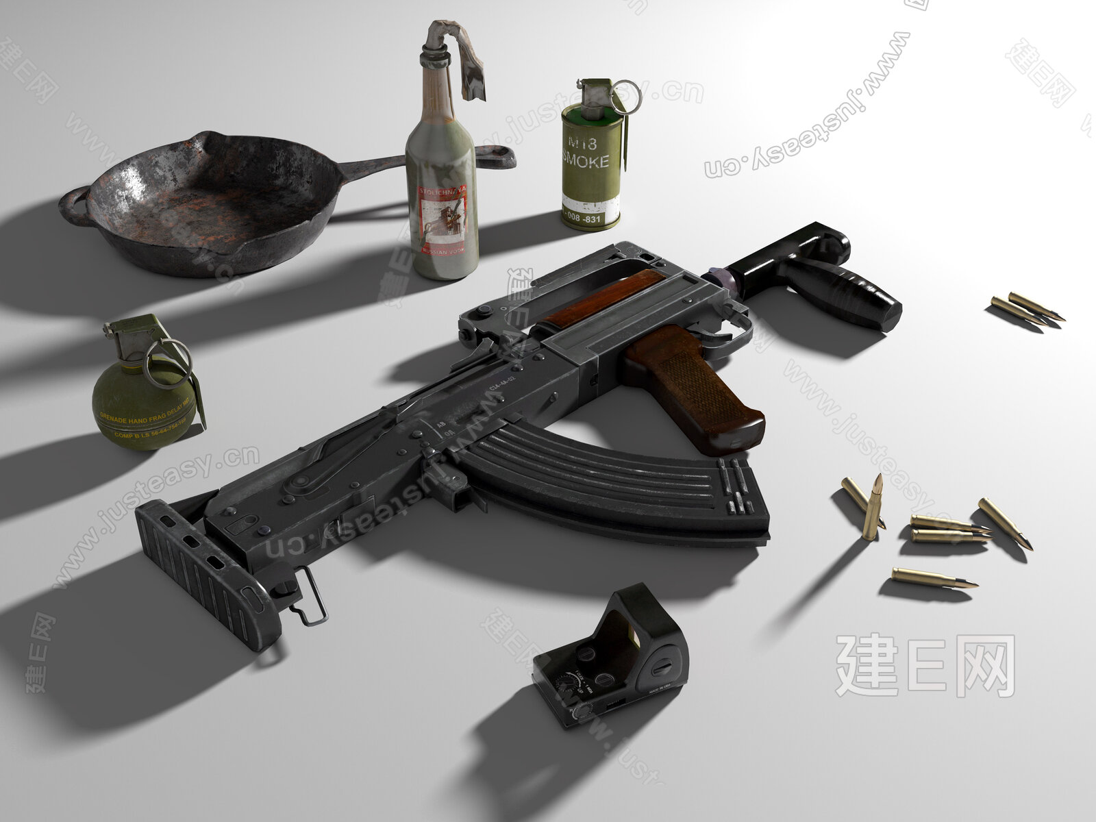 【现代战争武器3d模型】建e网现代战争武器3d模型下载 Id101471721 打造3d现代战争武器模型免费下载平台