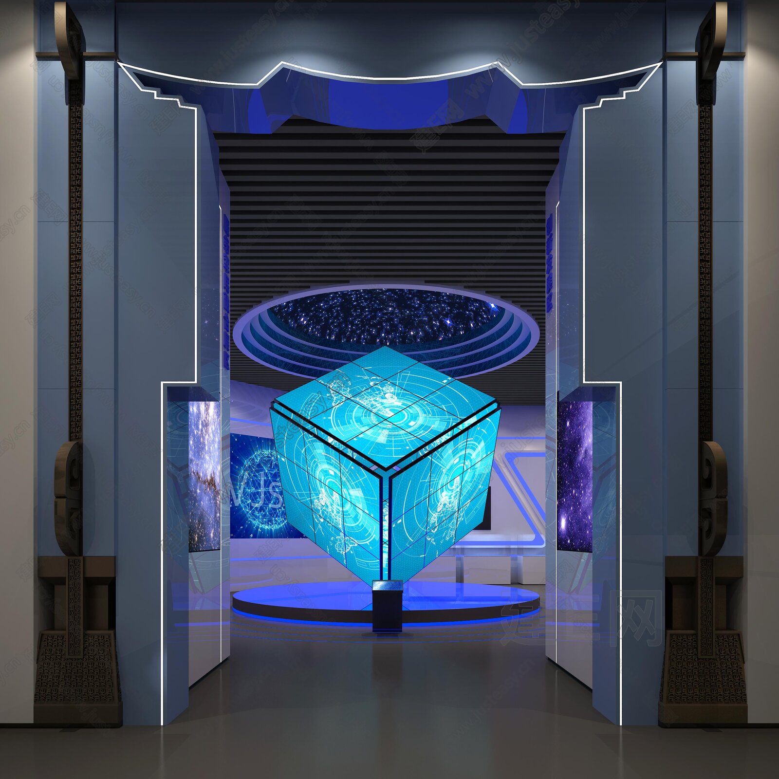 【现代艺术装置3d模型】建e网现代艺术装置3d模型下载 Id101995986 打造3d现代艺术装置模型免费下载平台