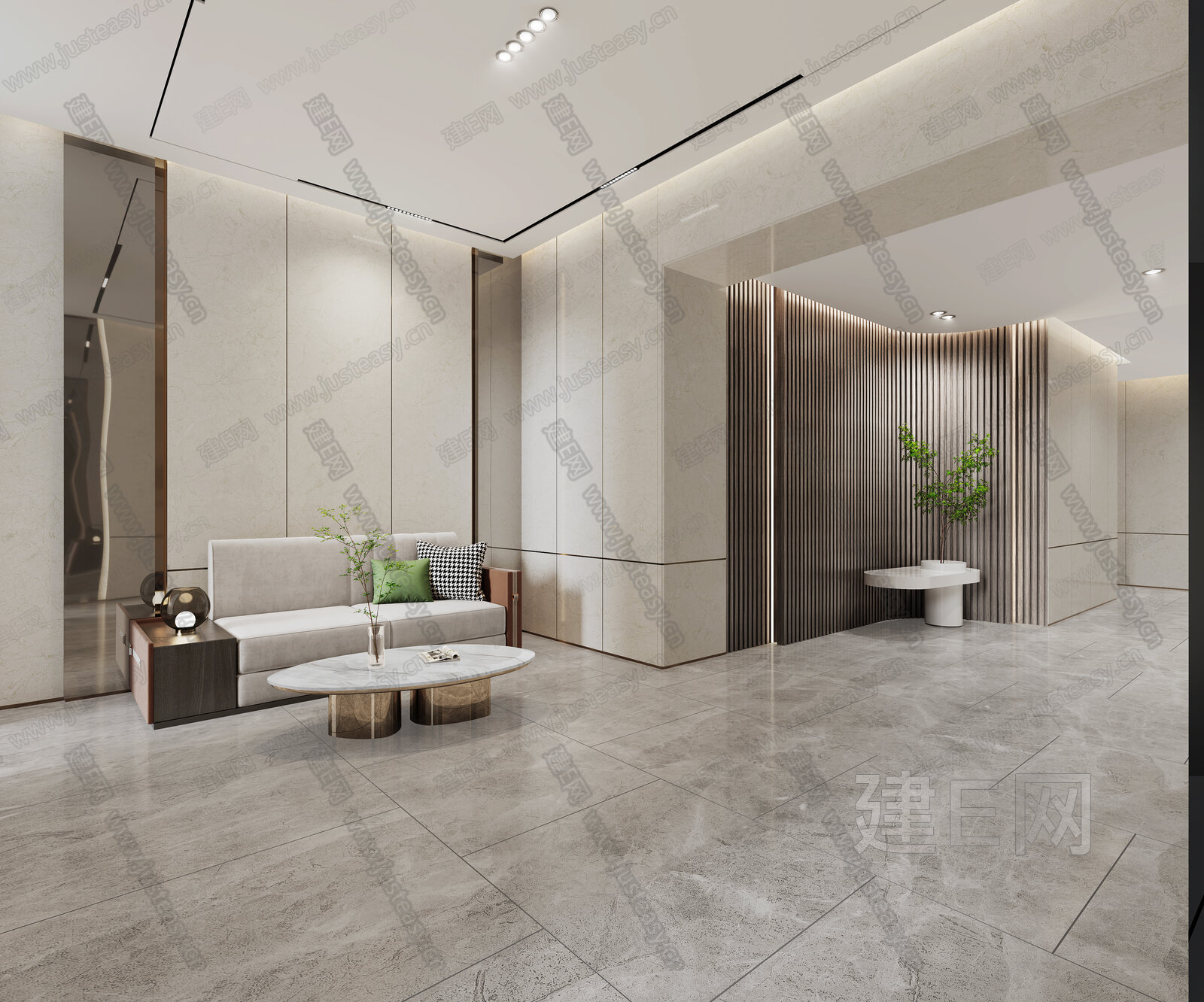 【现代入户大堂3d模型】建e网现代入户大堂3d模型下载 Id102192511 打造3d现代入户大堂模型免费下载平台