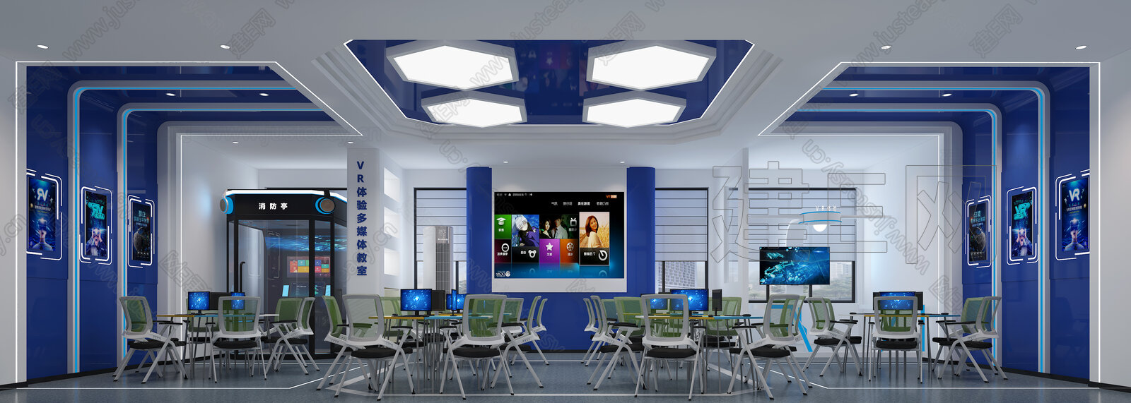 【现代多媒体教室3d模型】建e网现代多媒体教室3d模型下载 Id101733819 打造3d现代多媒体教室模型免费下载平台