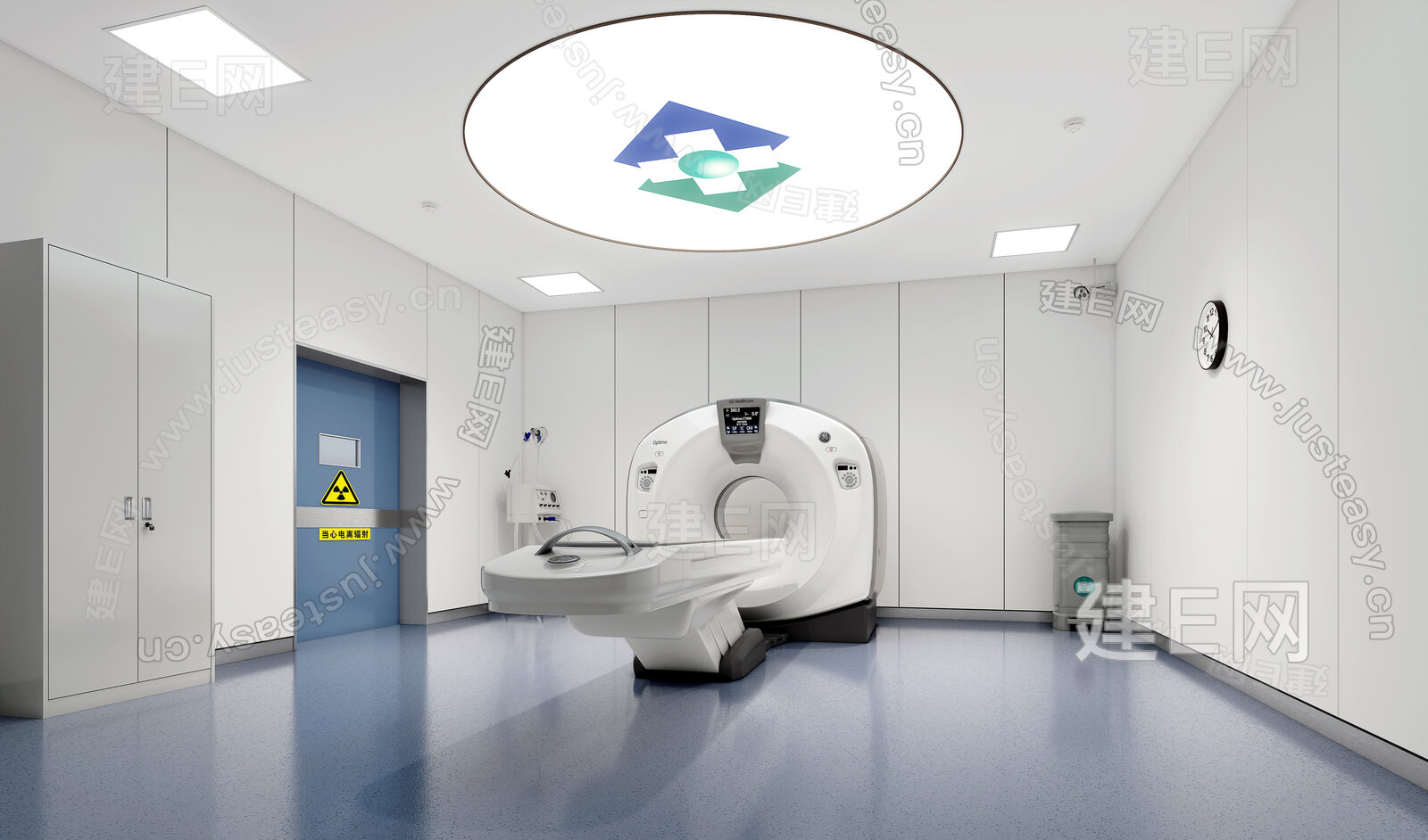现代医院CT室模型SU模型下载[ID:102059363]_建E室内设计网